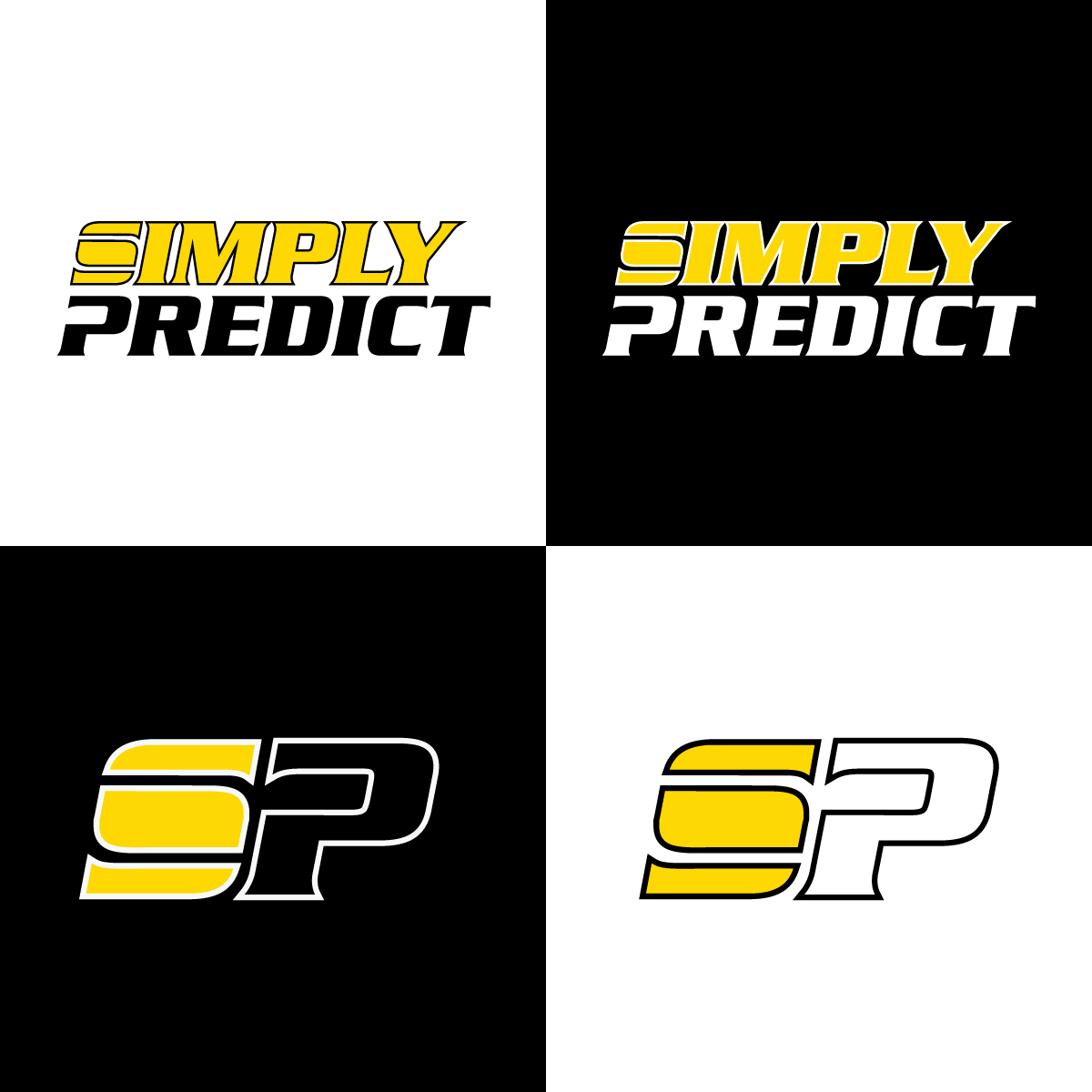 Logo Design for SP & SIMPLY PREDICT by DesignFriday | Design #32652689
