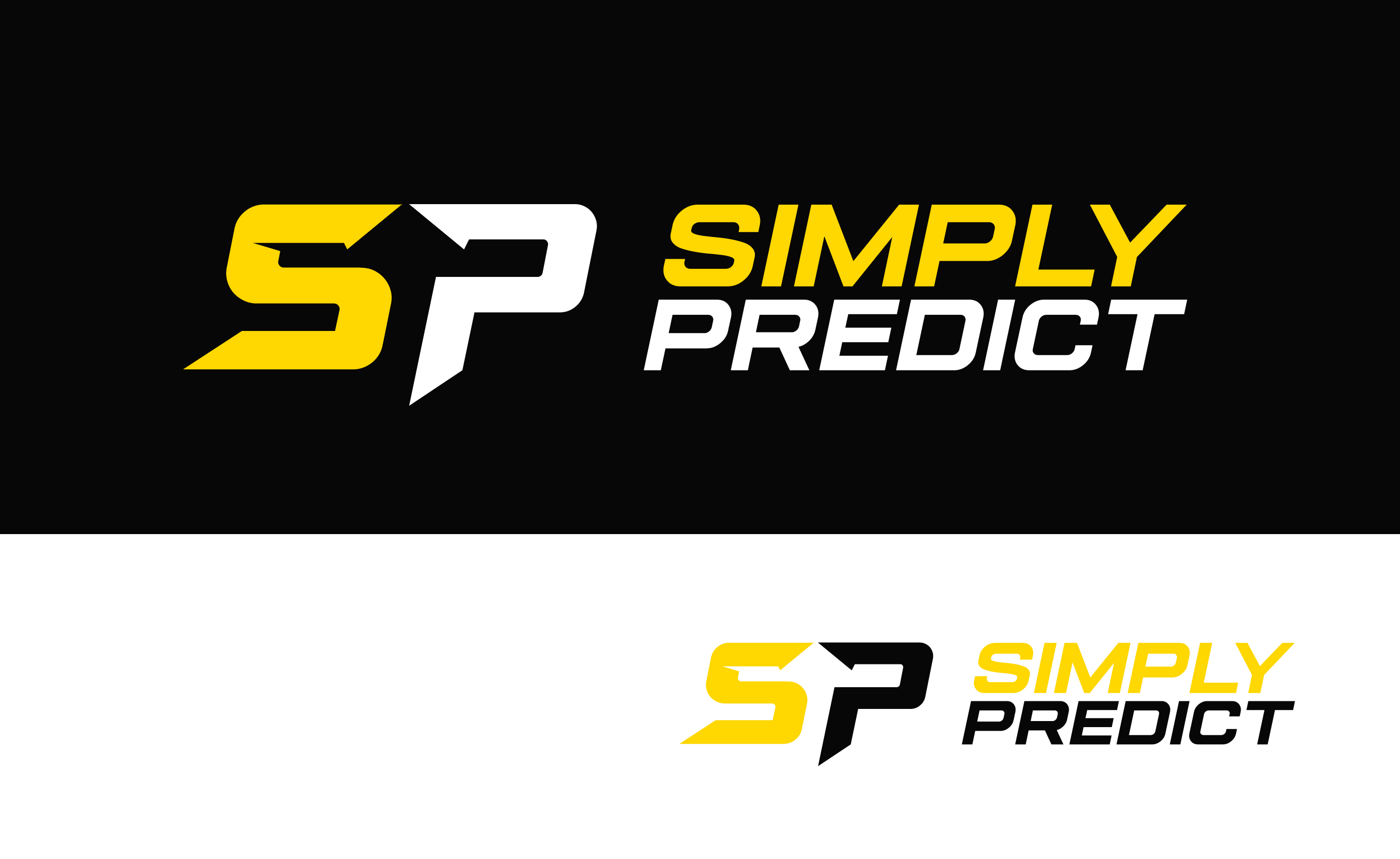 Logo Design for SP & SIMPLY PREDICT by Paras Bali | Design #32695389