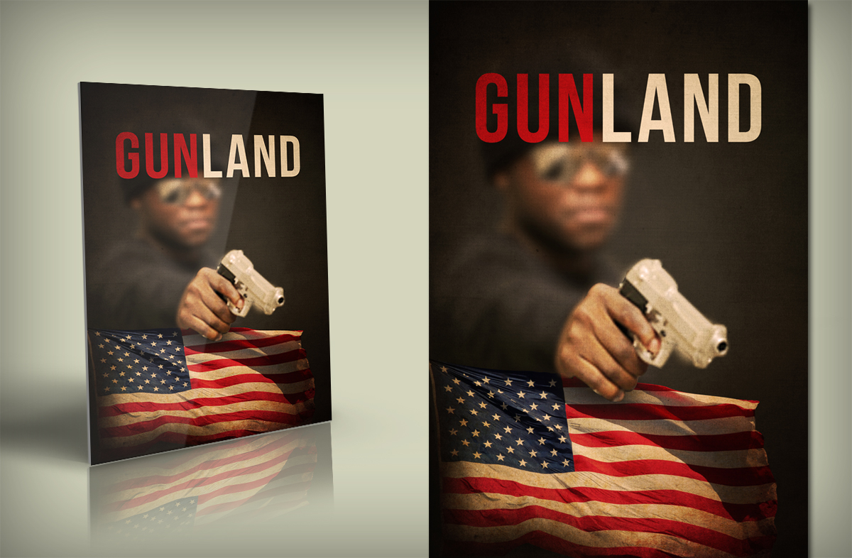 Gun Poster Design for Moguldom Media Group by kaatem | Design #3132525