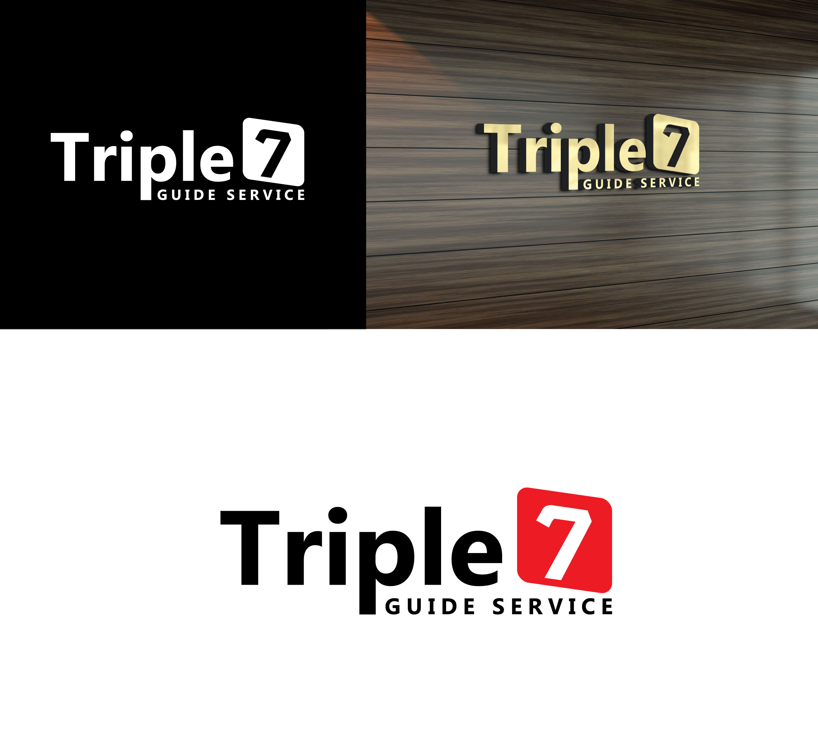 Logo Design for Triple 7 Guide Service by M-Designer. | Design #32659030