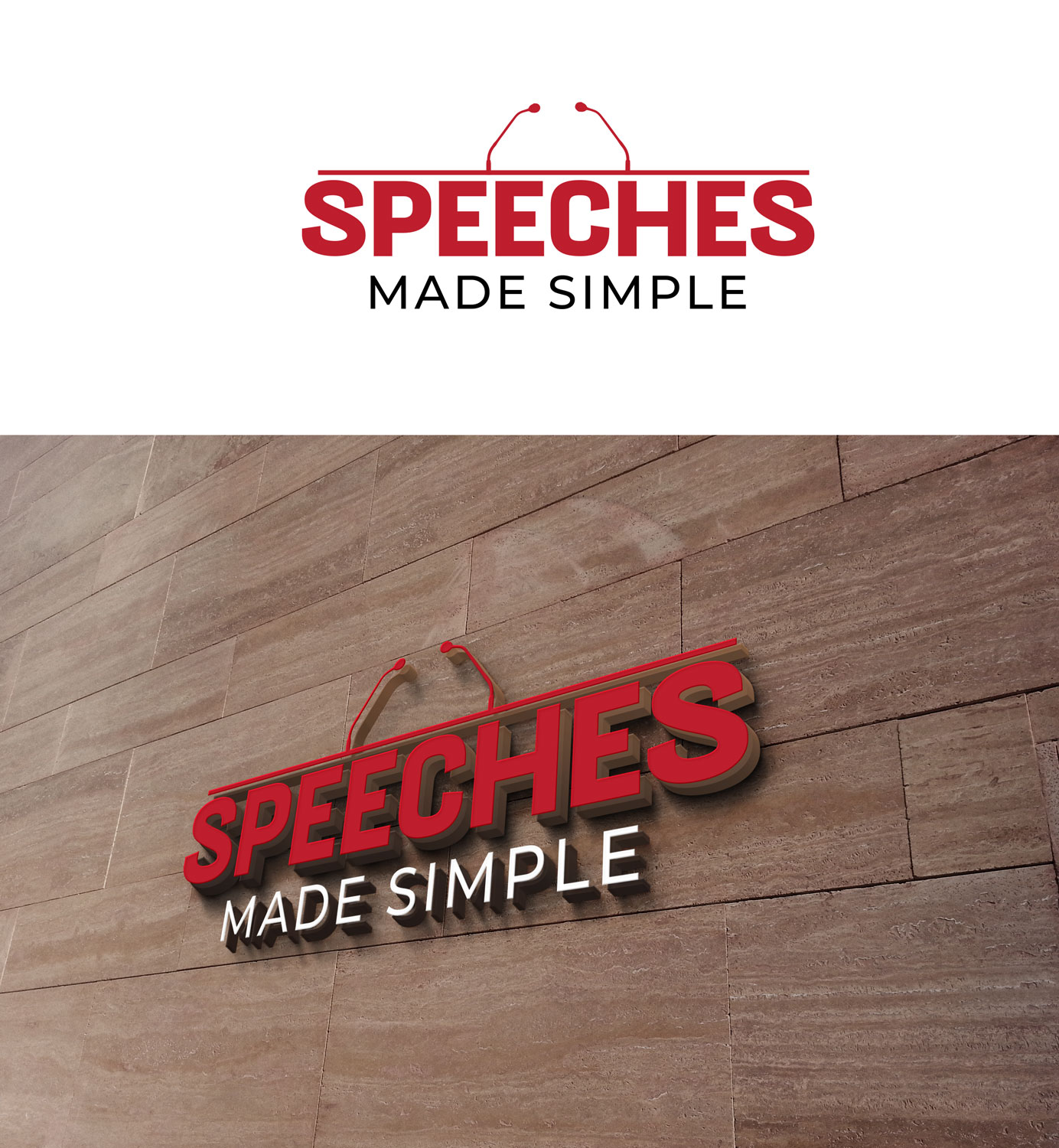 Elegant, Playful, Training/consulting Logo Design for SPEECHES MADE ...