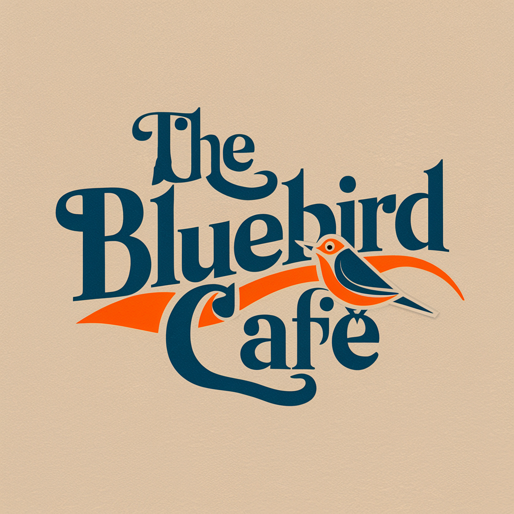 Playful, Bold Logo Design for "the BlueBird" (case sensitive) breakfast-lunch-happiness by ...
