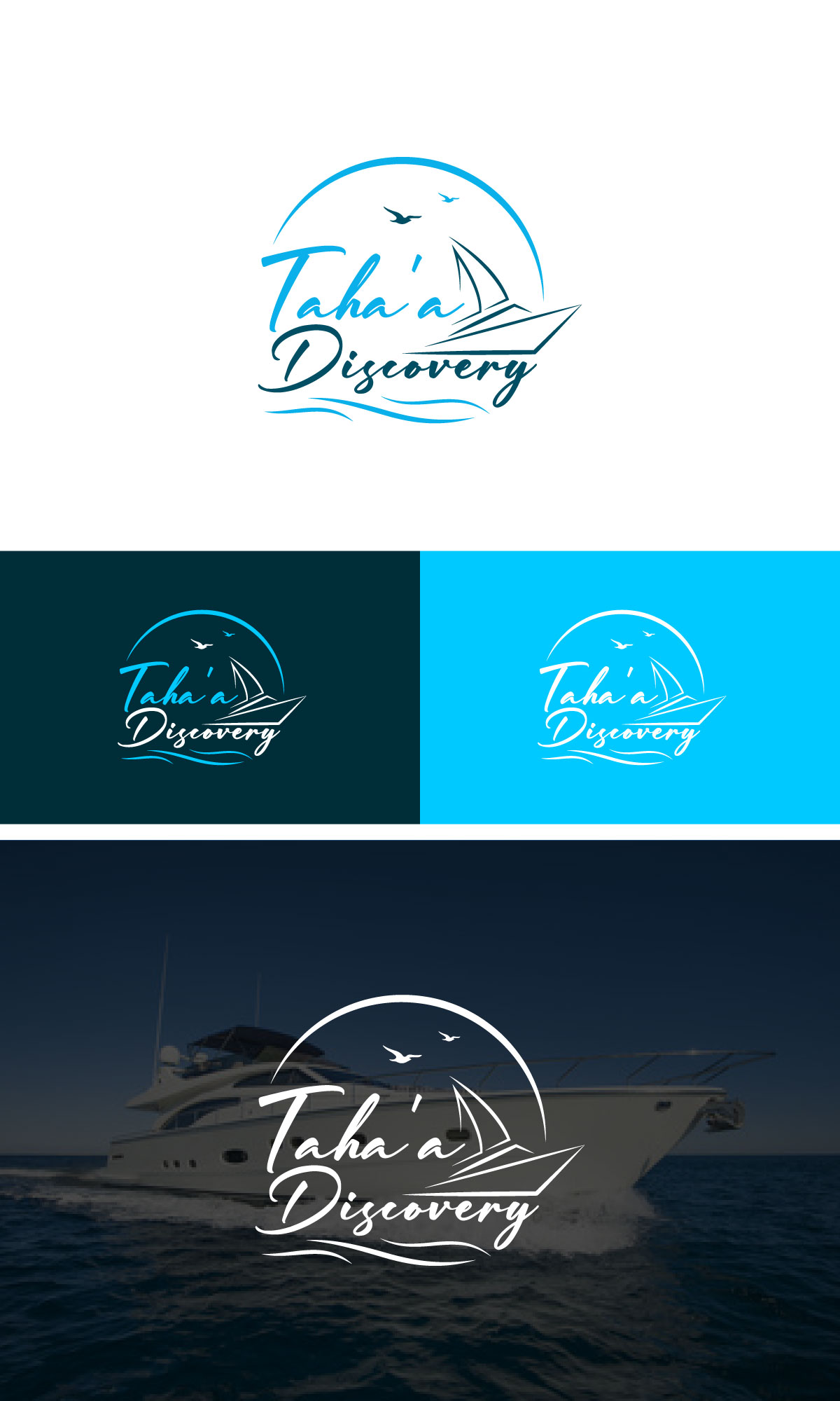 Upmarket, Serious, Boat Excursion, snorkeling trips Logo Design for ...