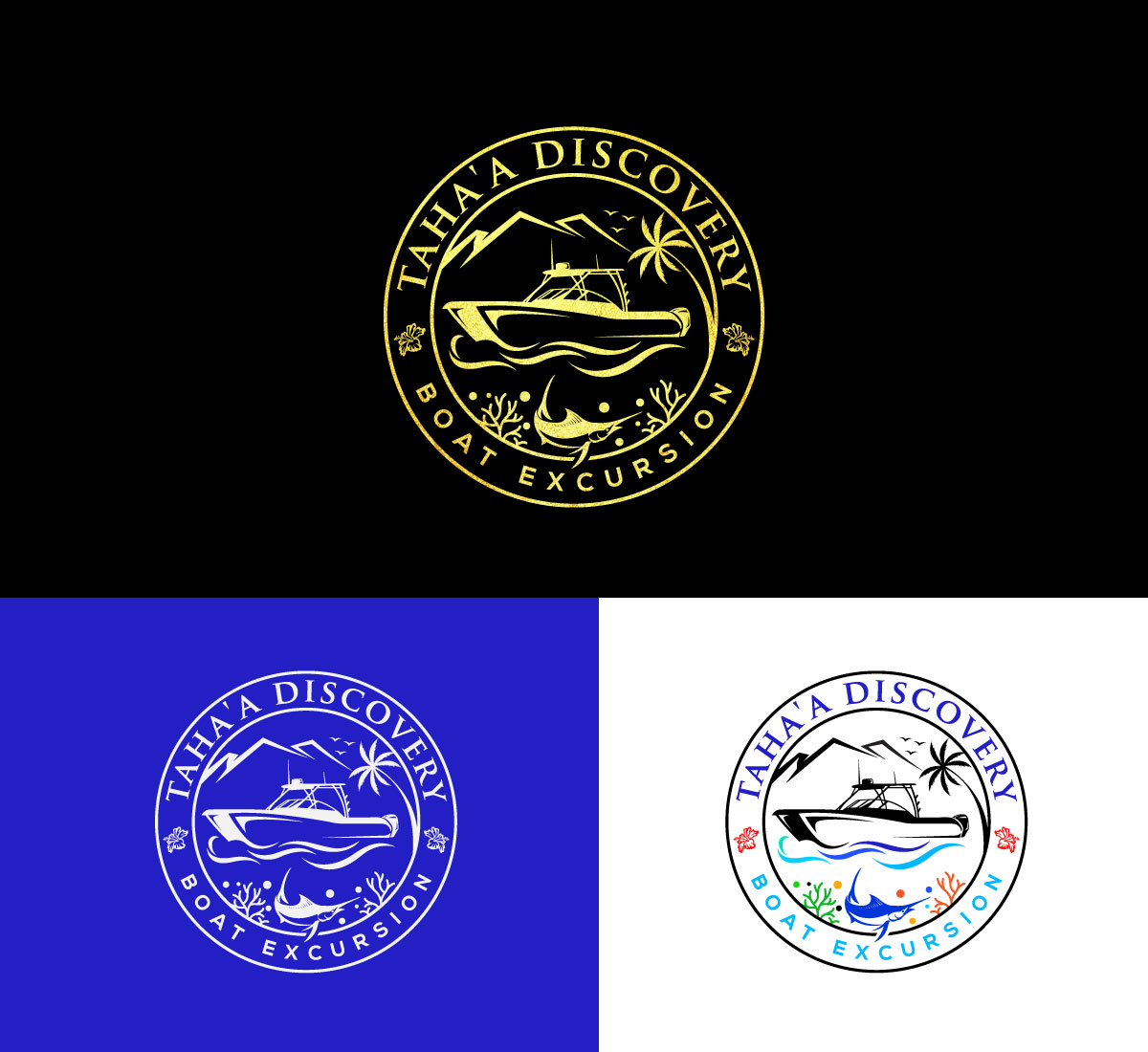 Upmarket, Serious, Boat Excursion, snorkeling trips Logo Design for ...