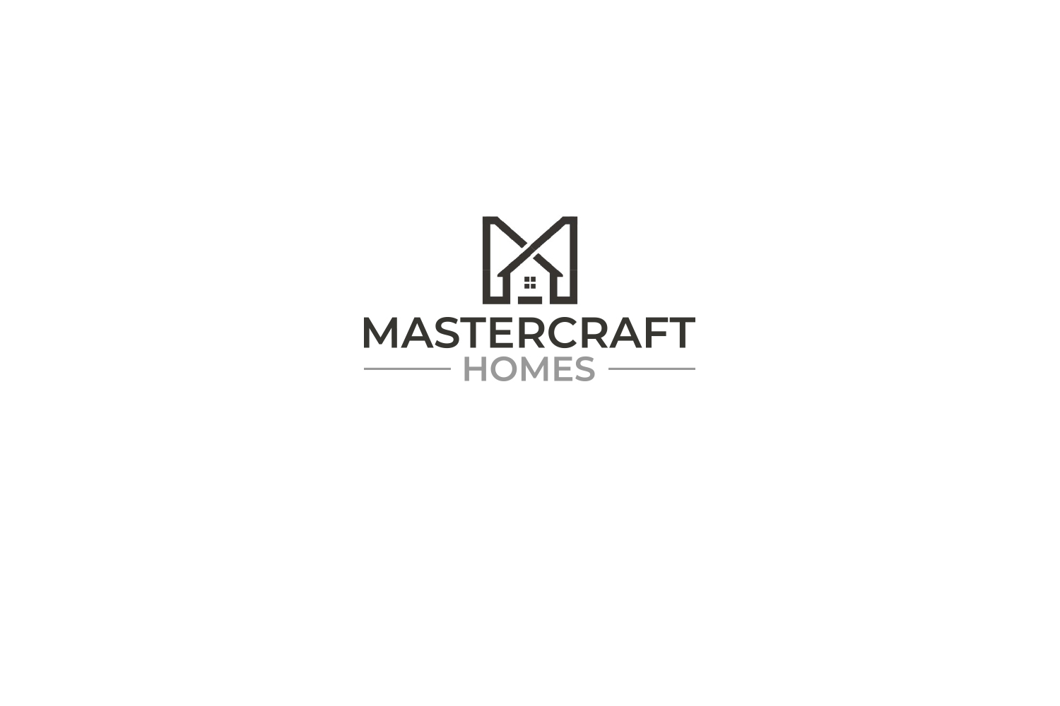 Elegant, Playful Logo Design for Mastercraft Homes by Mira Creative | Design #32678505