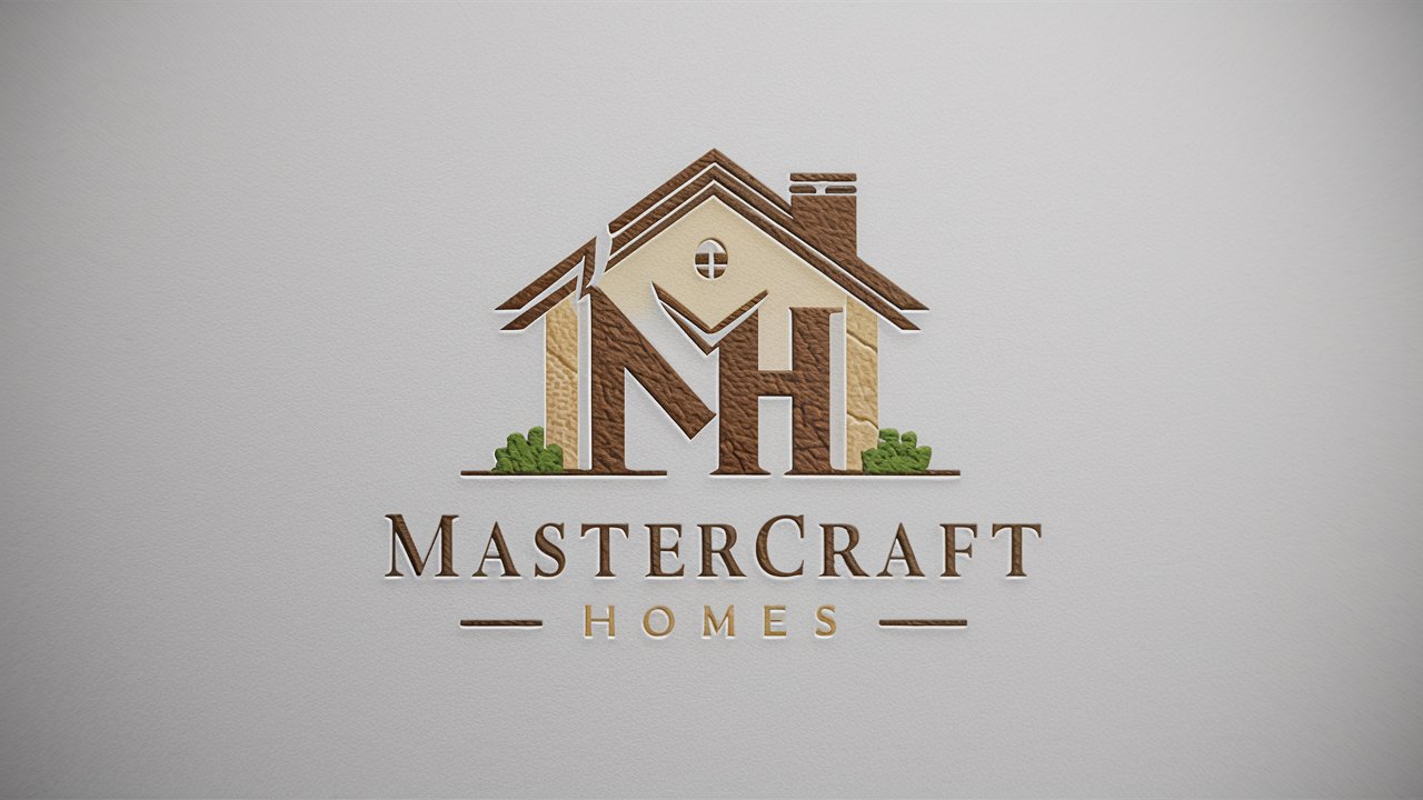 Elegant, Playful Logo Design for Mastercraft Homes by NaviRahul | Design #32702955