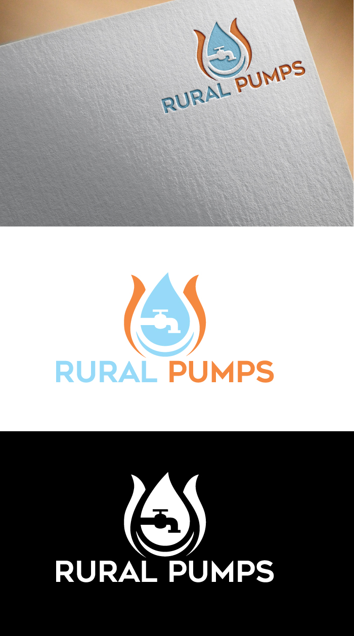 Bold, Professional, online retail of water pumps Logo Design for Rural ...
