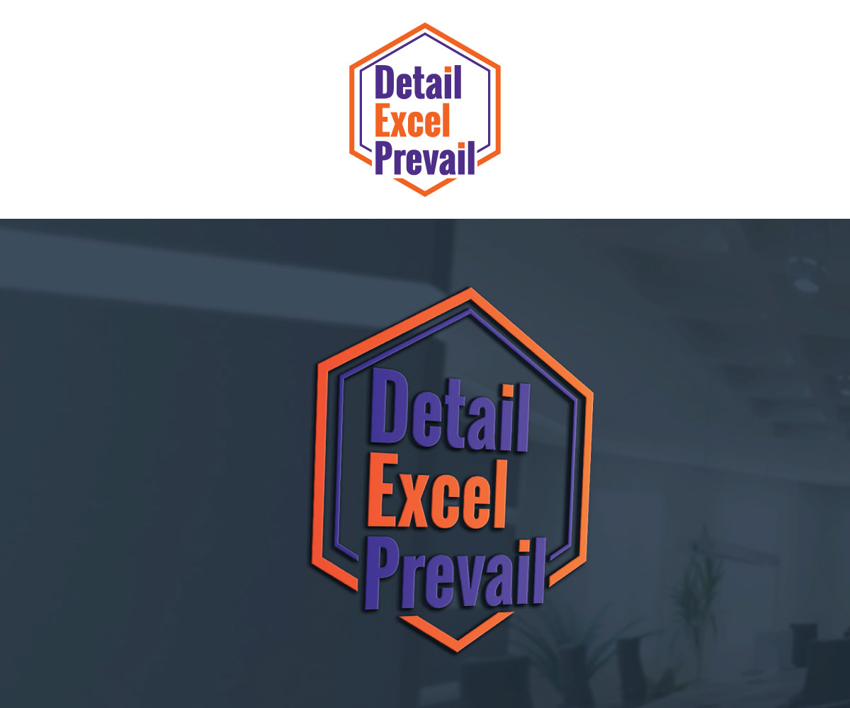 Logo Design for Detail, Excel, Prevail by Luckey yaari | Design #32667995