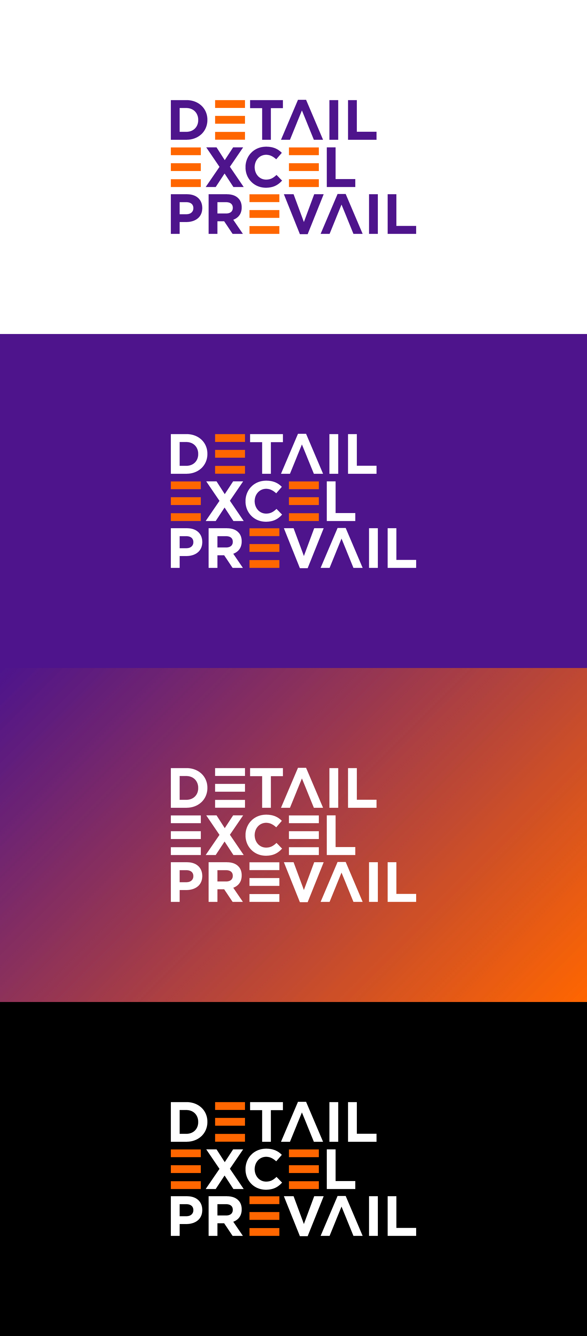 Logo Design for Detail, Excel, Prevail by Abdullah Al Shohan | Design #32705058