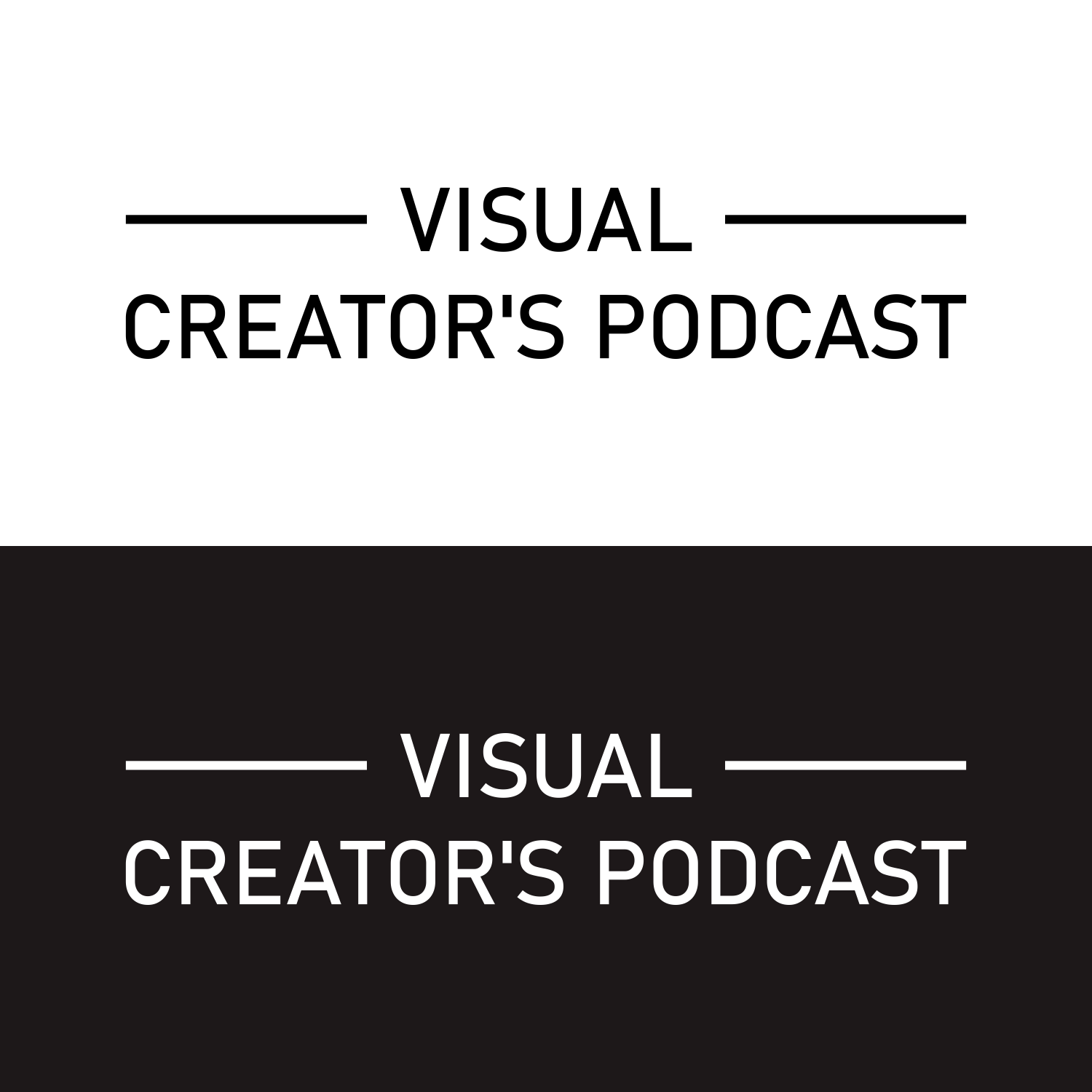 Logo Design for Visual Creator's Podcast by F_DSGN | Design #32673179