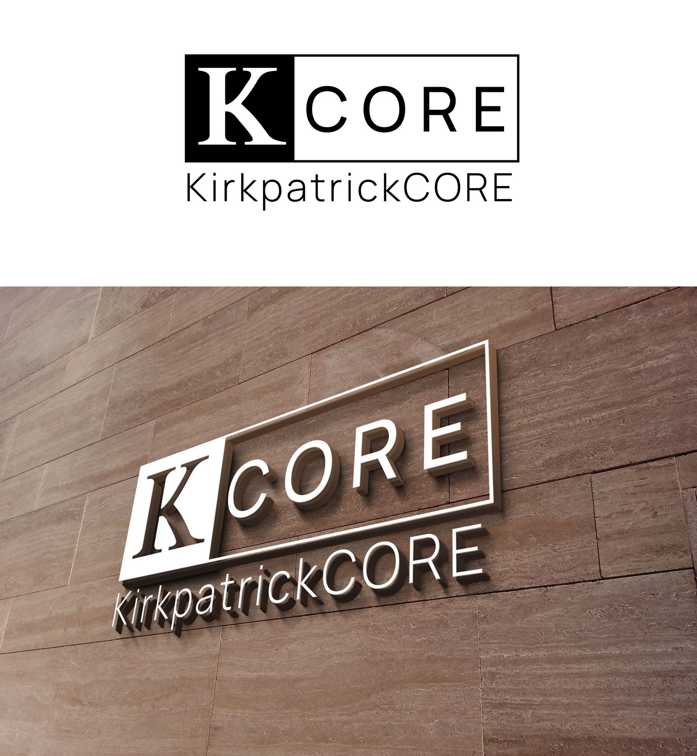 Elegant, Playful Logo Design for KCORE, KirkpatrickCORE by wdesigner2 ...