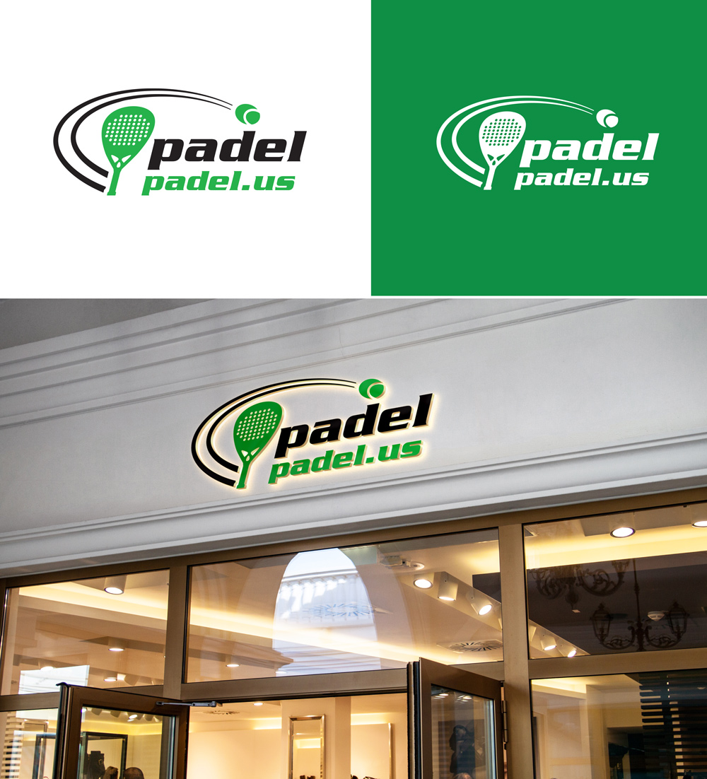 Logo Design for padelpadel.us by RA-bica | Design #32704043