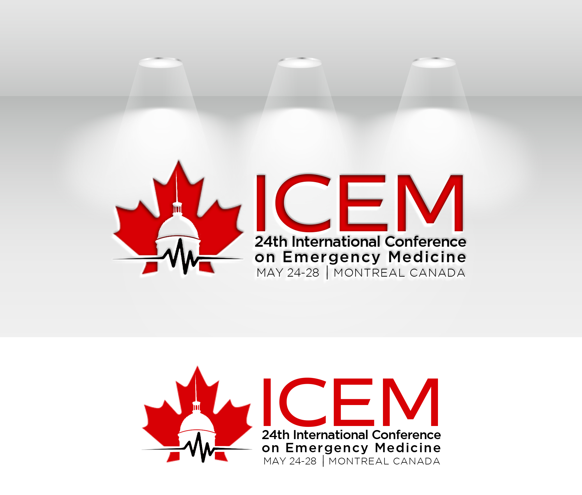 Bold, Modern Logo Design for ICEM 2025 24th International Conference on ...