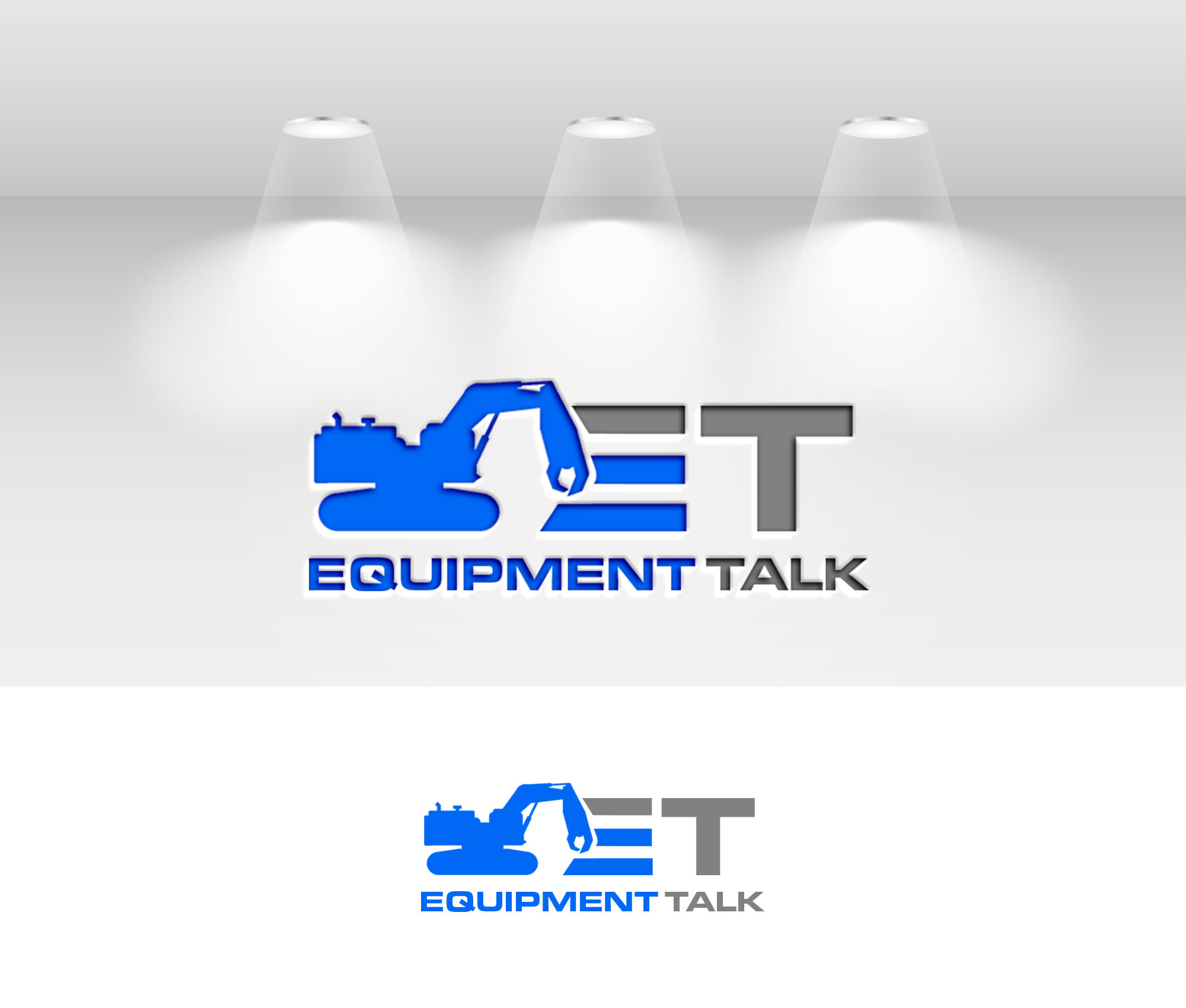 Bold, Masculine, Heavy Equipment Industry Logo Design for Equipment Talk by AliArts | Design ...