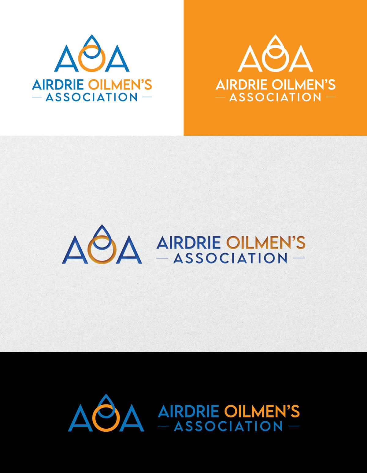 Logo Design for Airdrie Oilmen’s Association (or AOA) by Digi_Designs ...