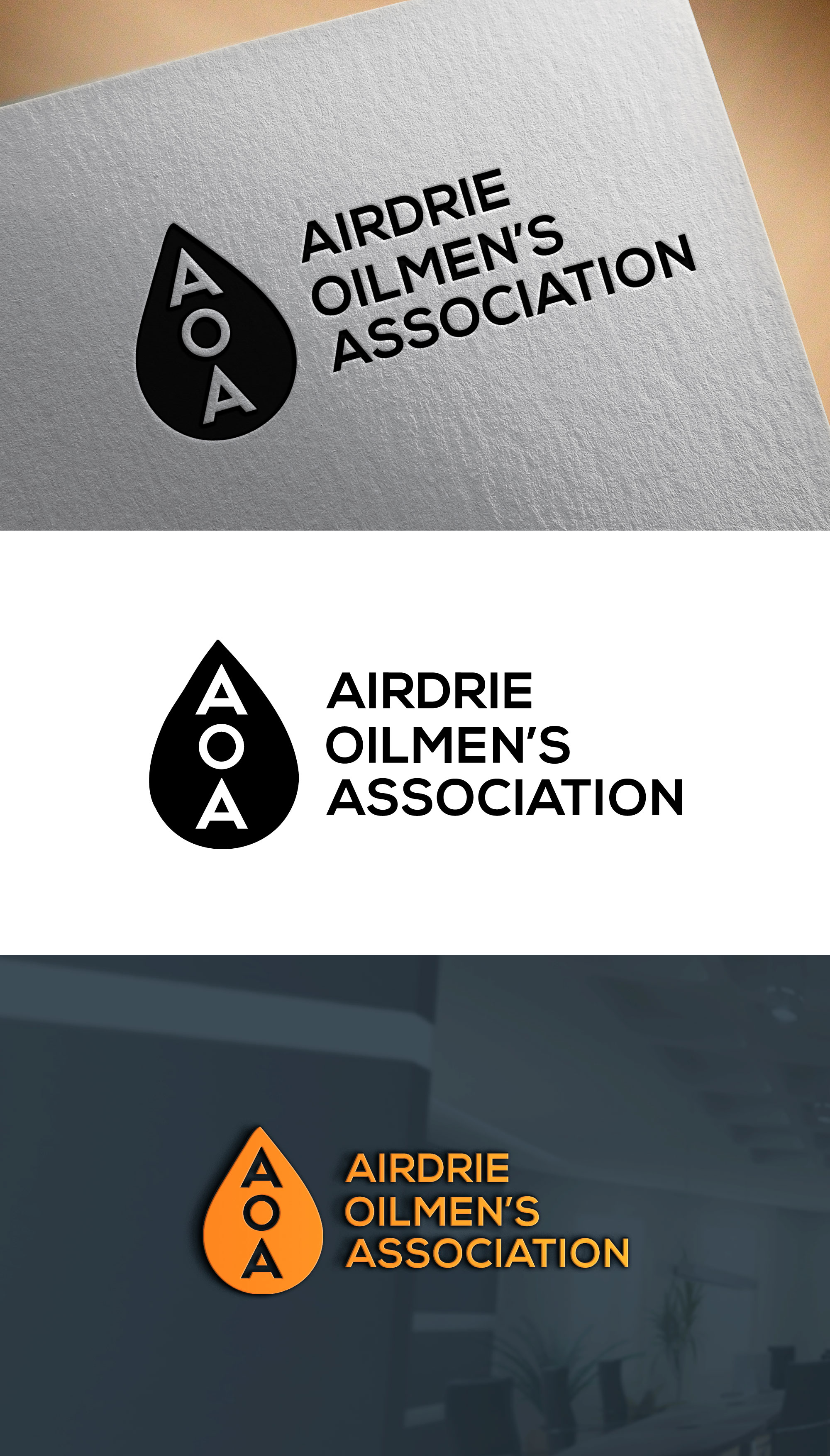 Logo Design for Airdrie Oilmen’s Association (or AOA) by deved5545 ...