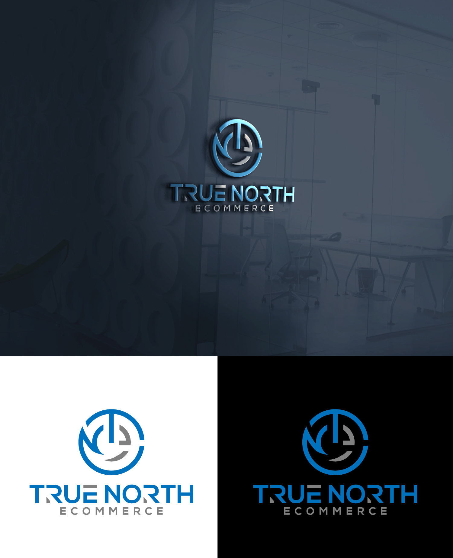 Logo Design for True North Ecommerce by uzzal100 | Design #32680028