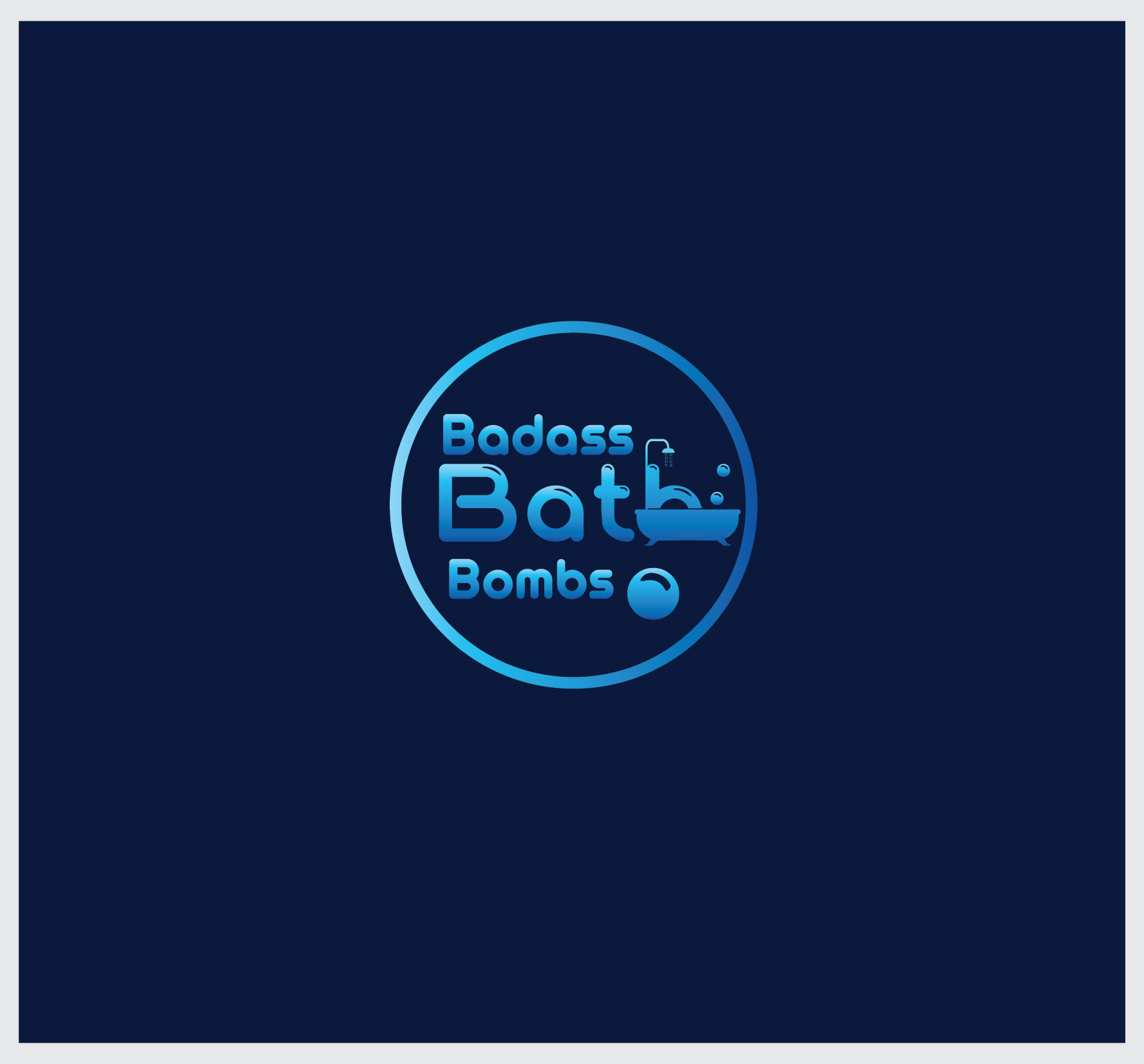Playful, Personable Logo Design for Badass Bath Bombs by angelonyamu ...