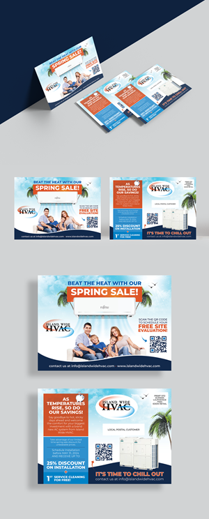 HVAC MAILER | 44 Flyer Designs for a business in United States