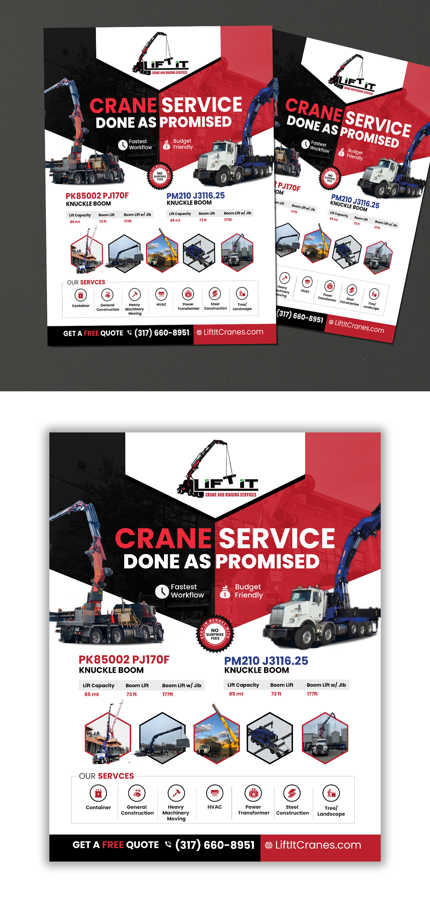 Elegant, Playful Flyer Design for a Company by debdesign | Design #32688968