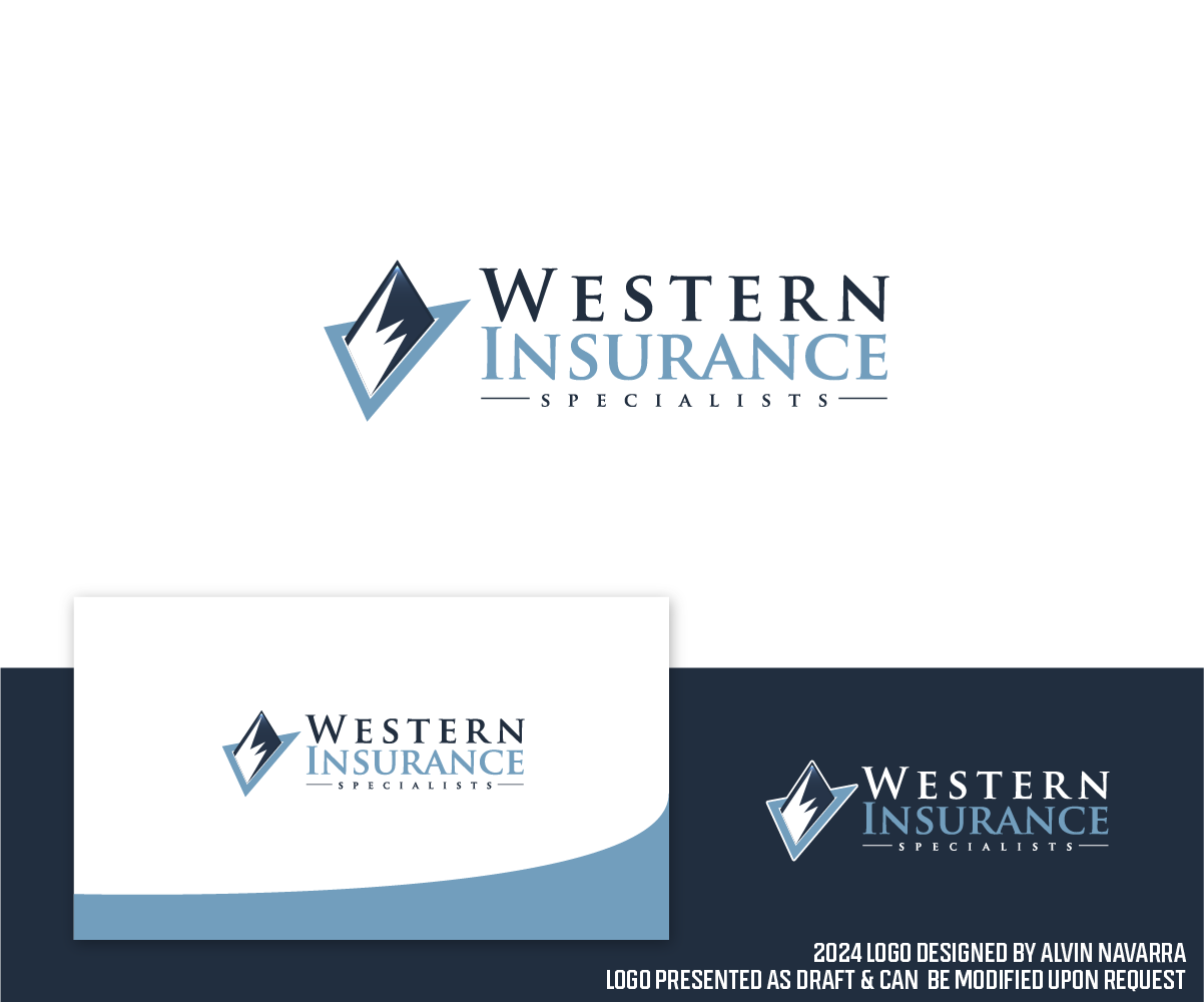 Professional, Conservative, Insurance Logo Design for Western Insurance ...