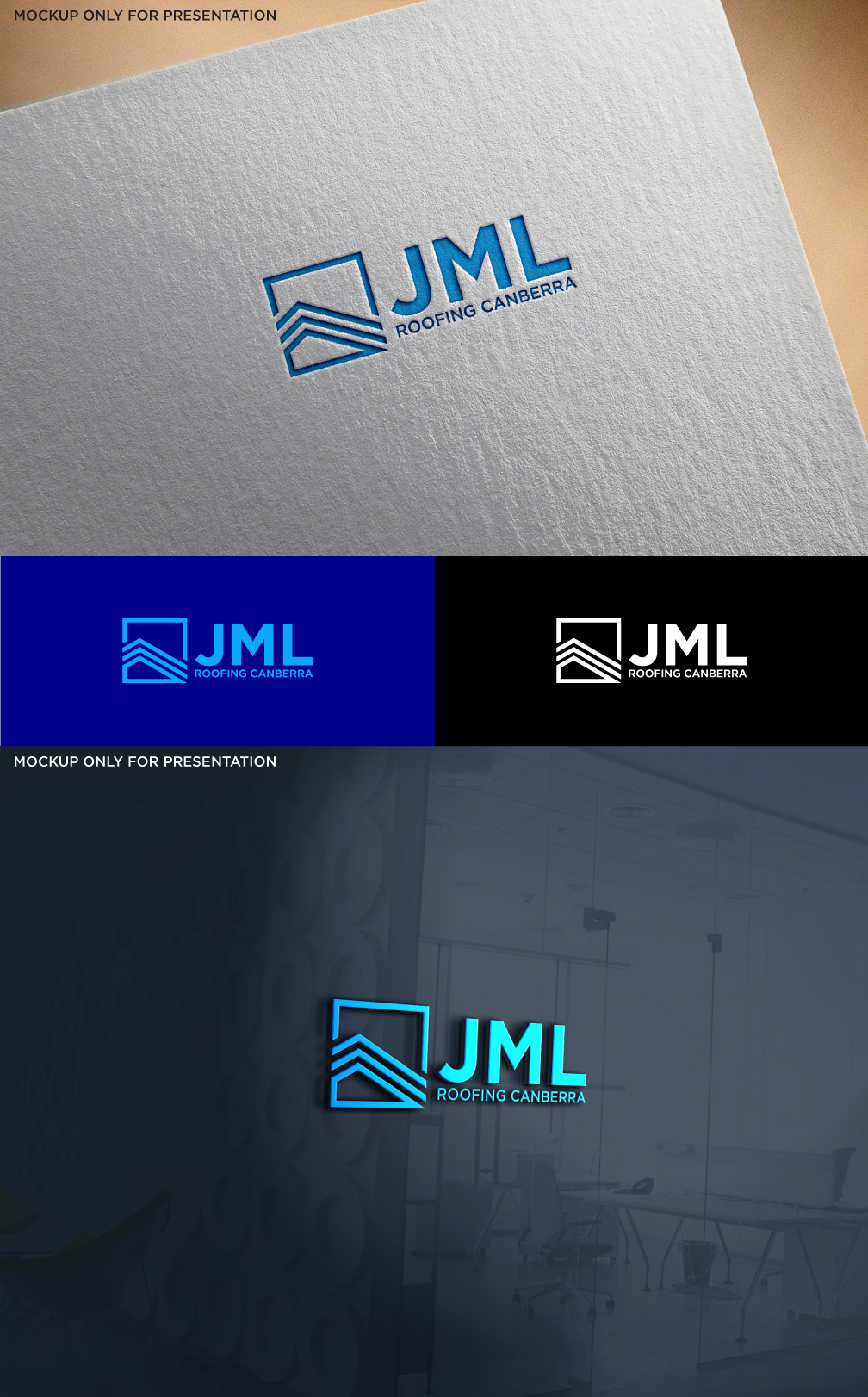 Elegant, Playful, roofing Logo Design for JML Roofing Canberra by SemaAkter | Design #32697249