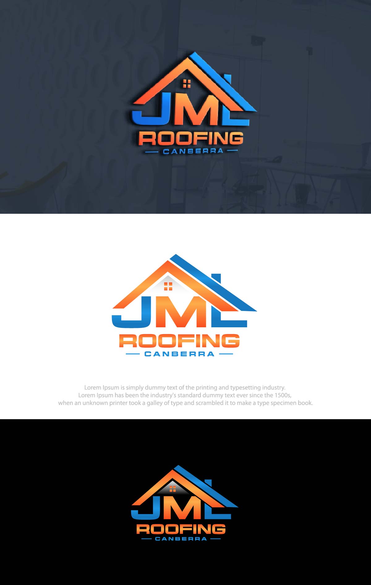 Elegant, Playful, roofing Logo Design for JML Roofing Canberra by fly ...