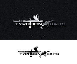 Logo for custom fishing lure brand "Typhoon Baits" | 58 Logo Designs ...