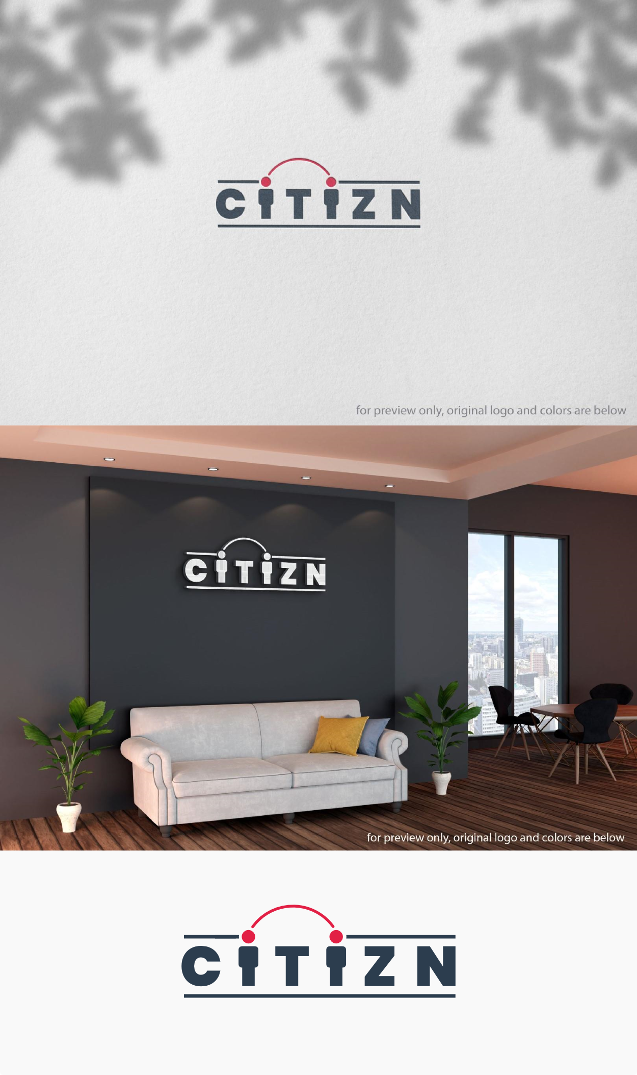 Modern, Personable, News and Commentary Logo Design for Citizn by Gita ...