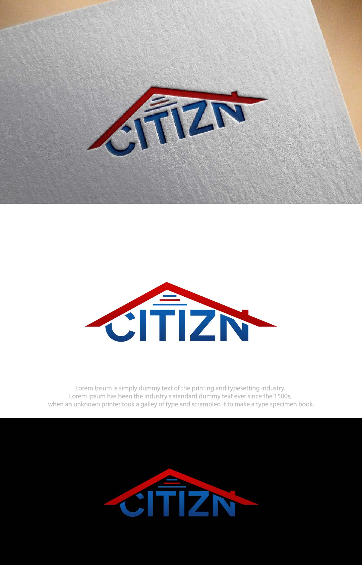 Modern, Personable, News and Commentary Logo Design for Citizn by fly ...