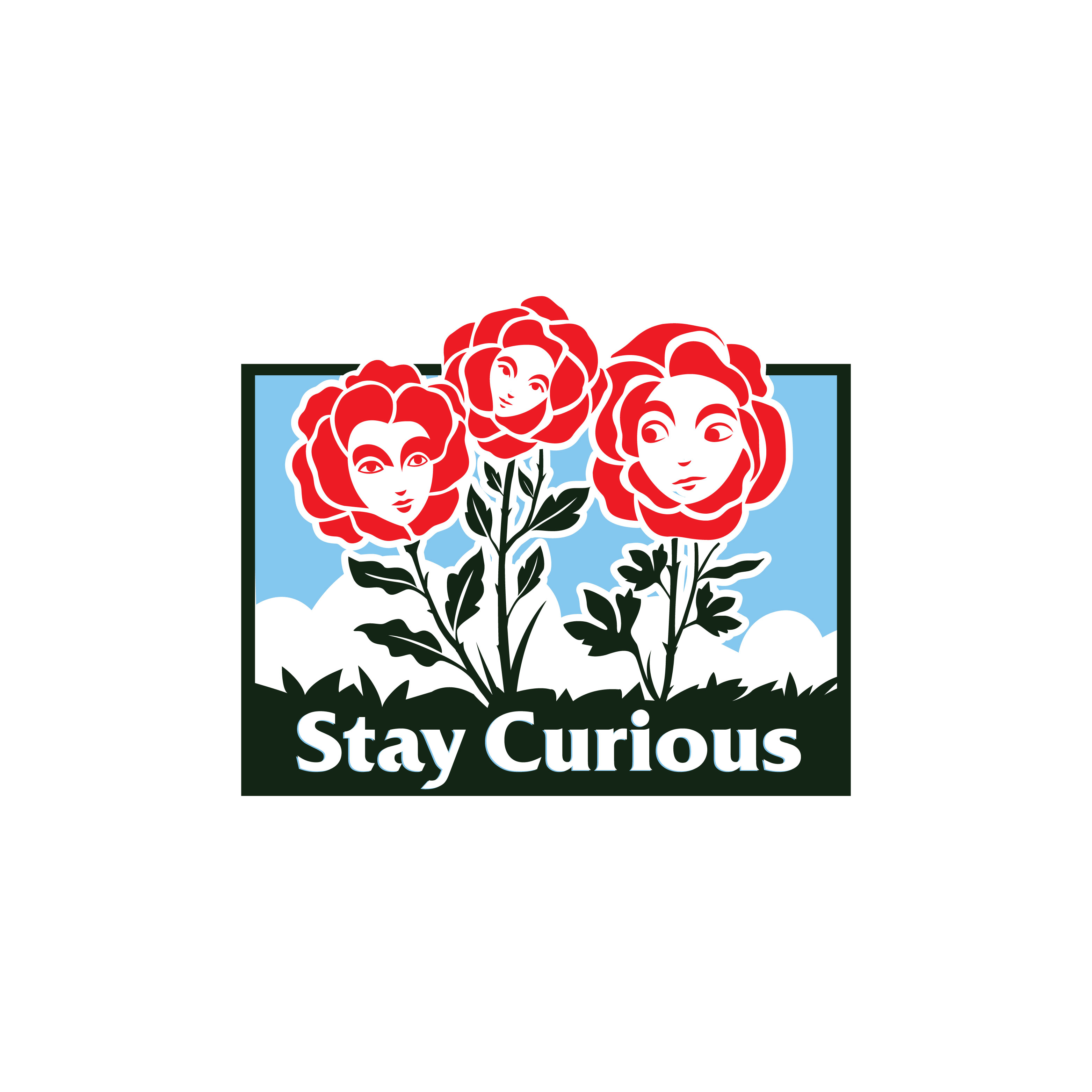 Playful, Personable, Art Festival. Logo Design for Stay Curious. Placed ...