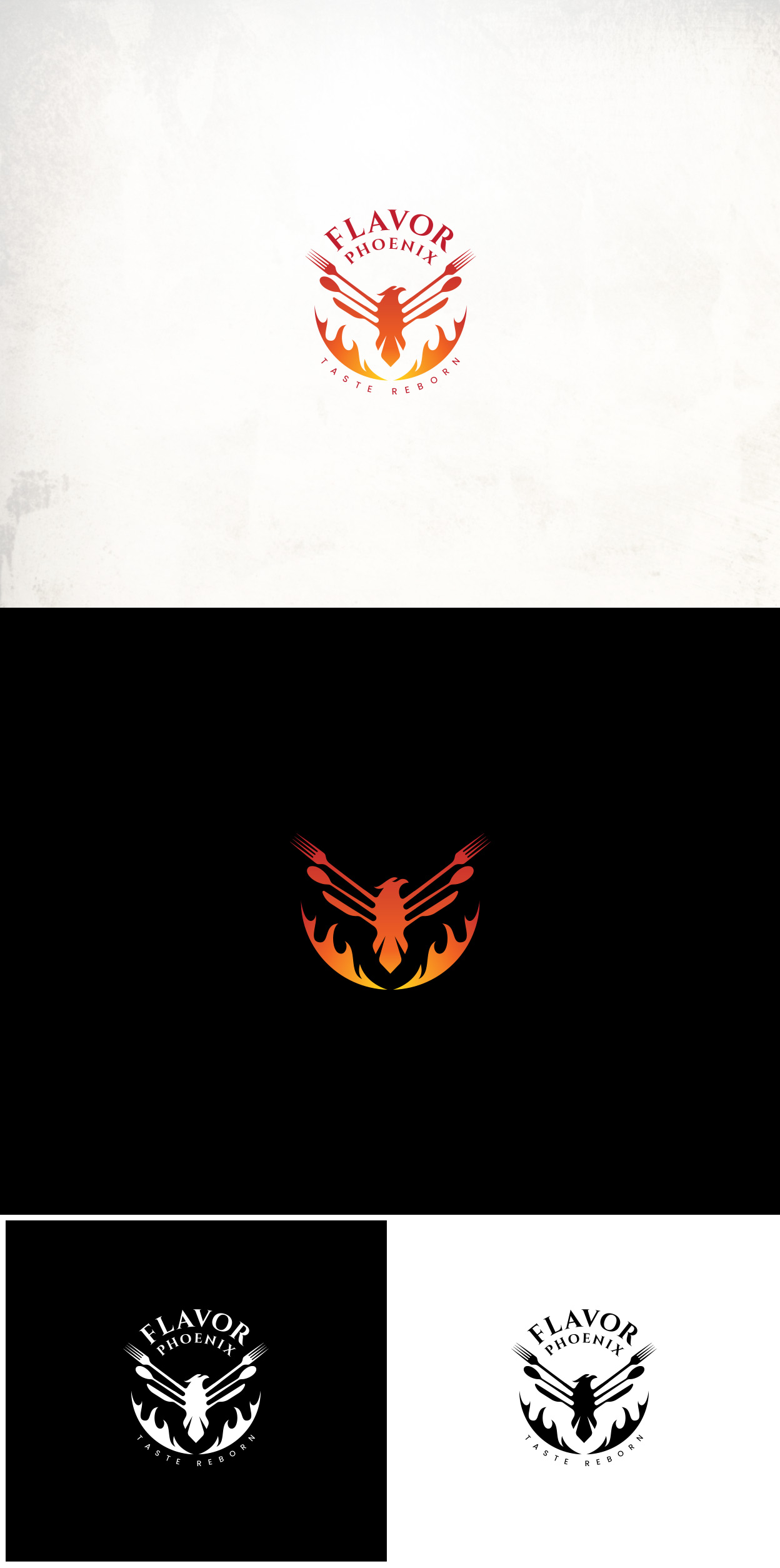 Bold, Serious, Food Logo Design for Flavor Phoenix by JAKUART | Design ...