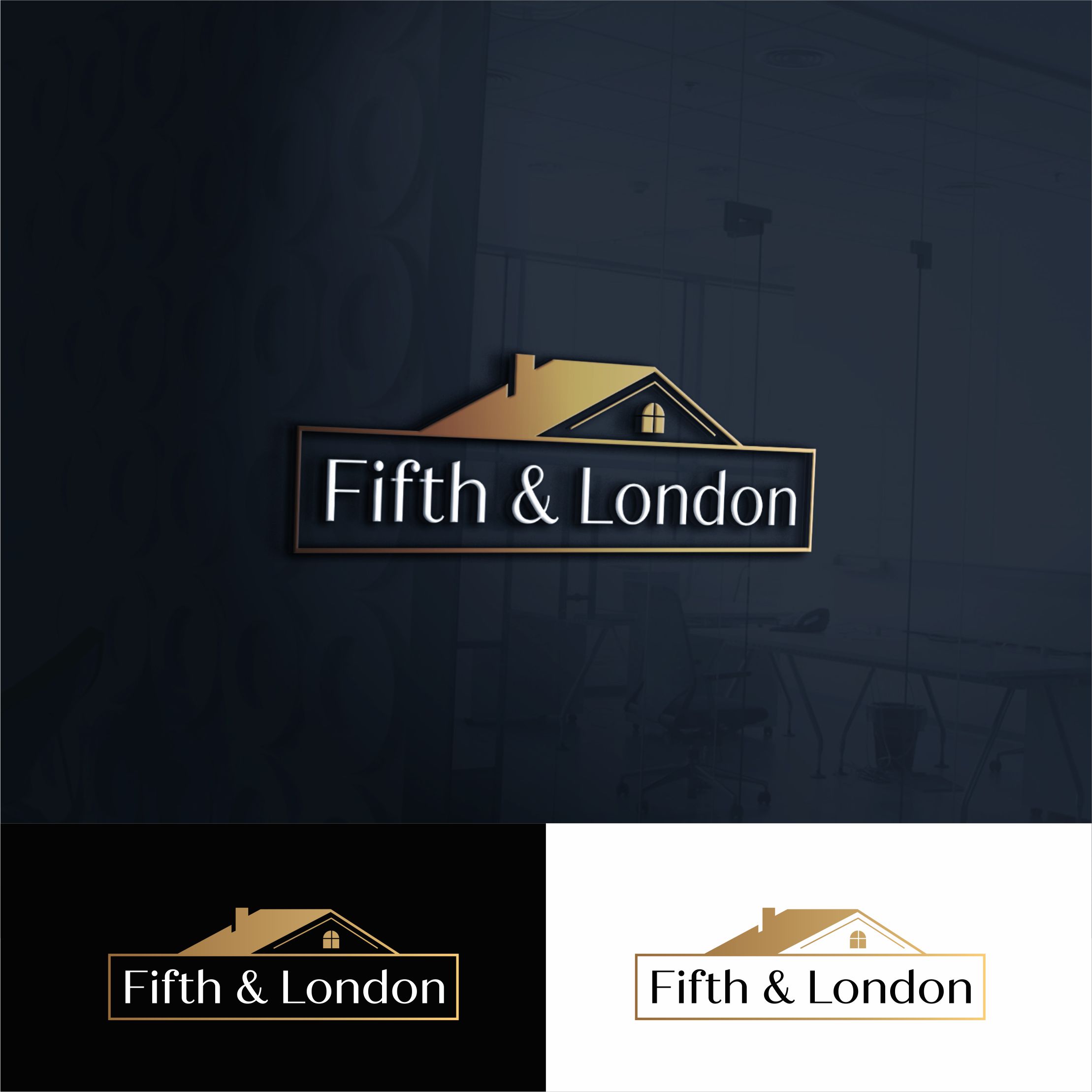 Logo Design for Fifth & London by junior pxl design | Design #32696104