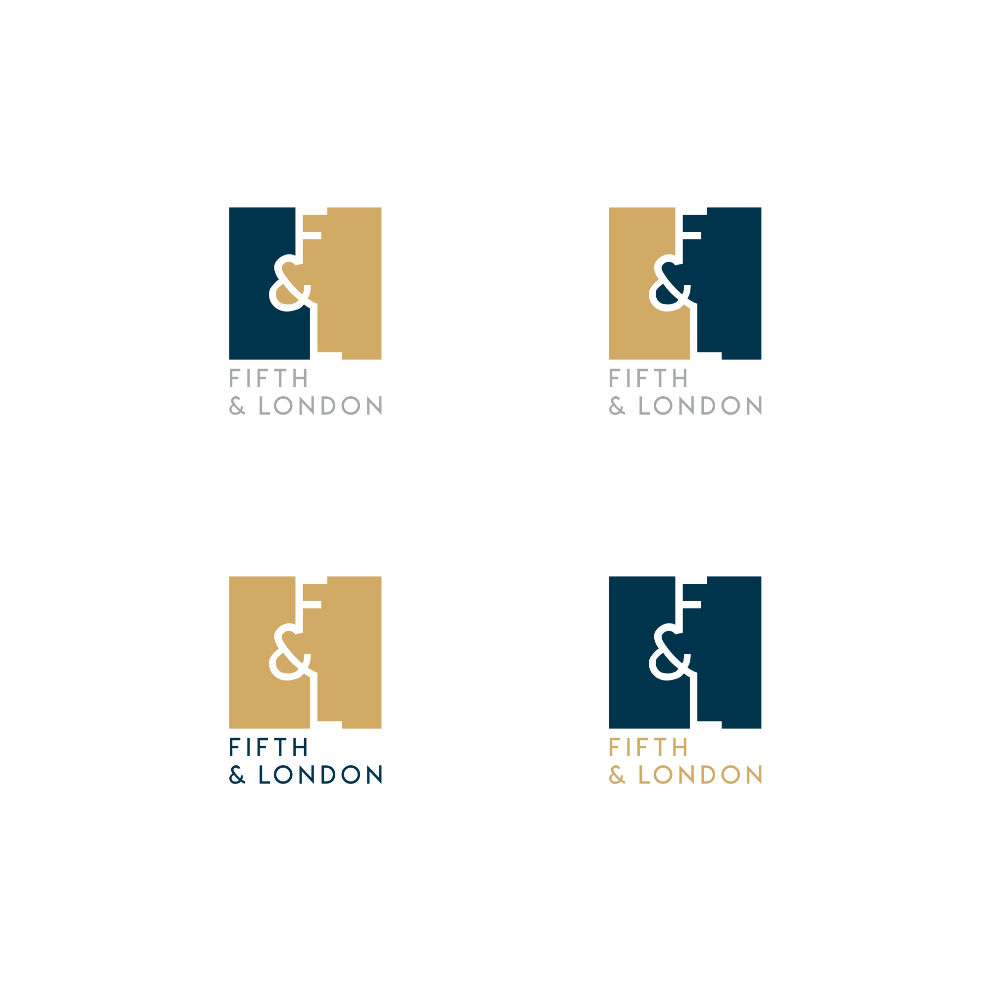Logo Design for Fifth & London by Mj Panchal Jr. | Design #32727592