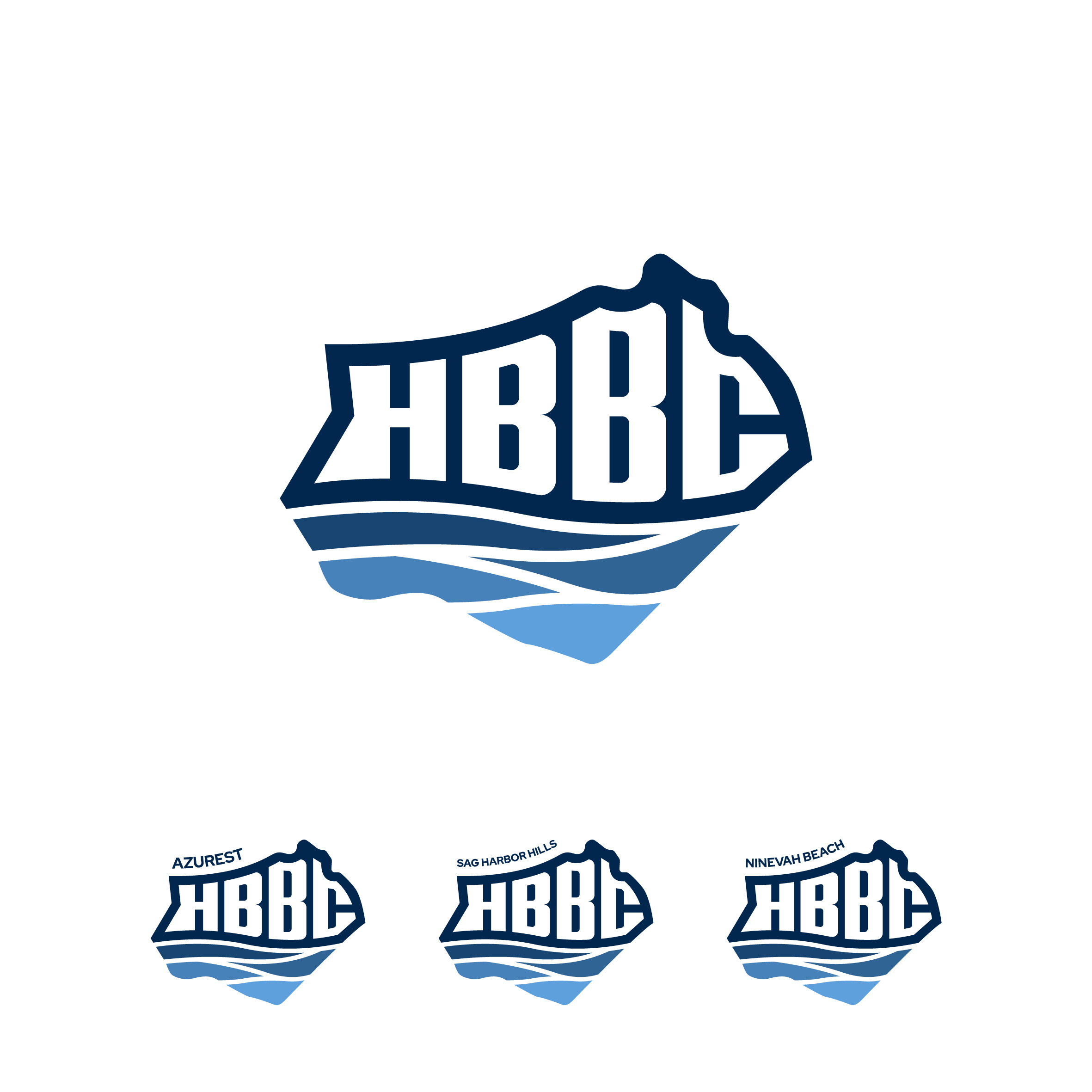 Bold, Serious, Region / City Logo Design for HBBC, Azurest, Sag Harbor Hills, Ninevah Beach by ...