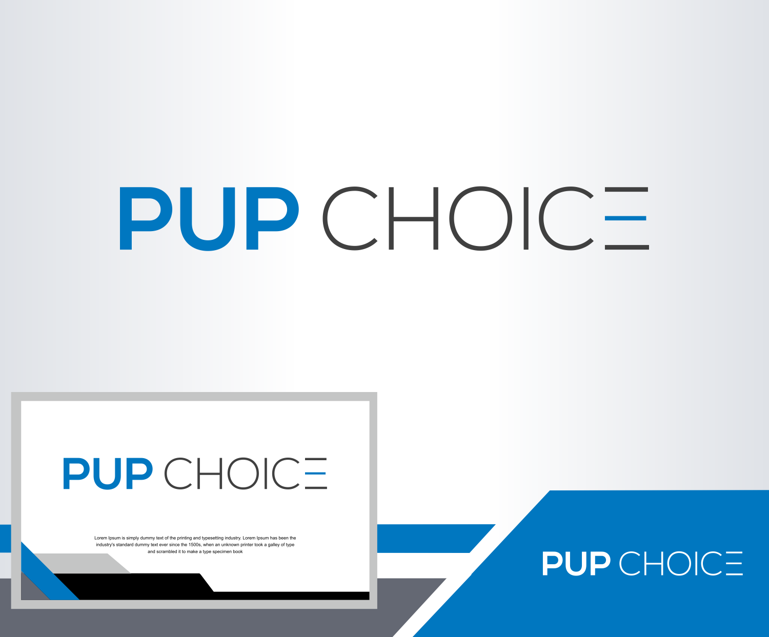 Logo Design for PUP CHOICE by SOLIKINN DESIGN | Design #32699983