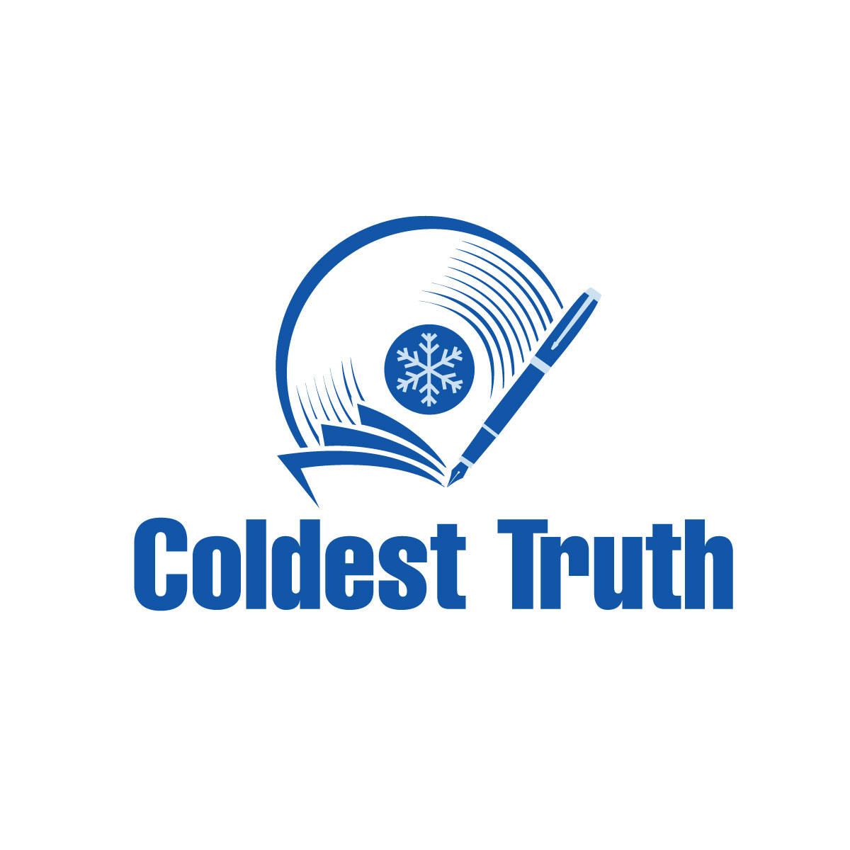 Elegant, Modern, Literary Logo Design for Coldest Truth by DesignFriday ...