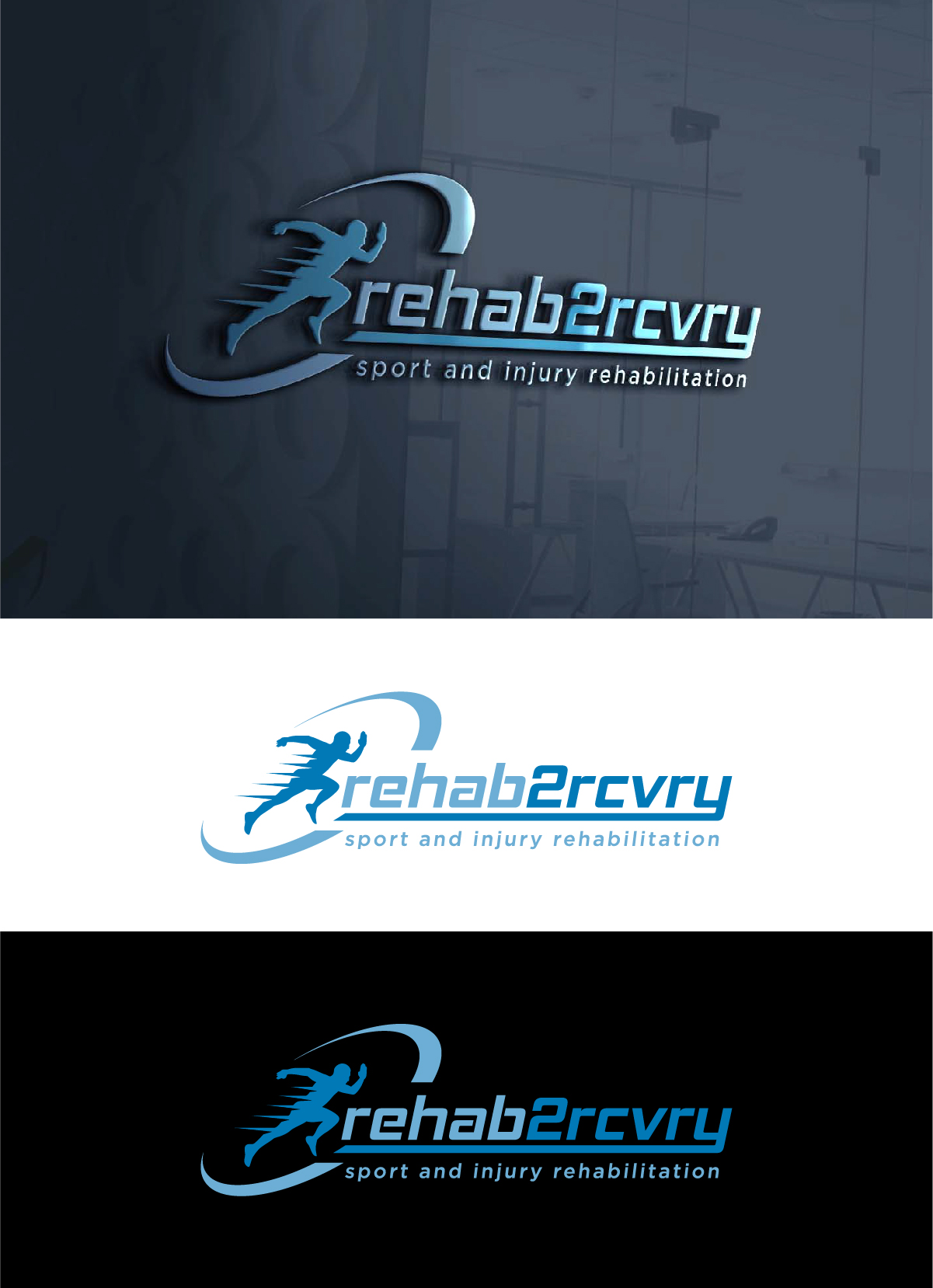 Elegant, Playful, sport and injury rehabilitation Logo Design for ...