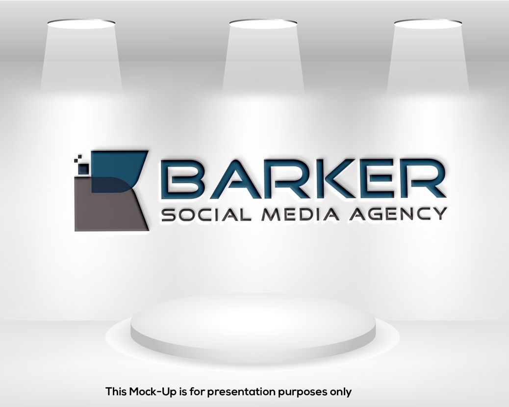 Logo Design for Barker Social Media Agency by Bruse R | Design #32710095
