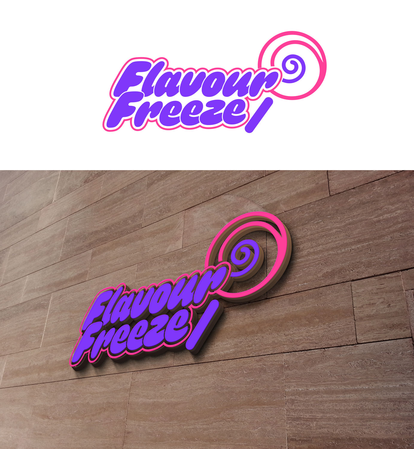Conservative, Serious, Confectionary Logo Design for Flavour Freeze by ...