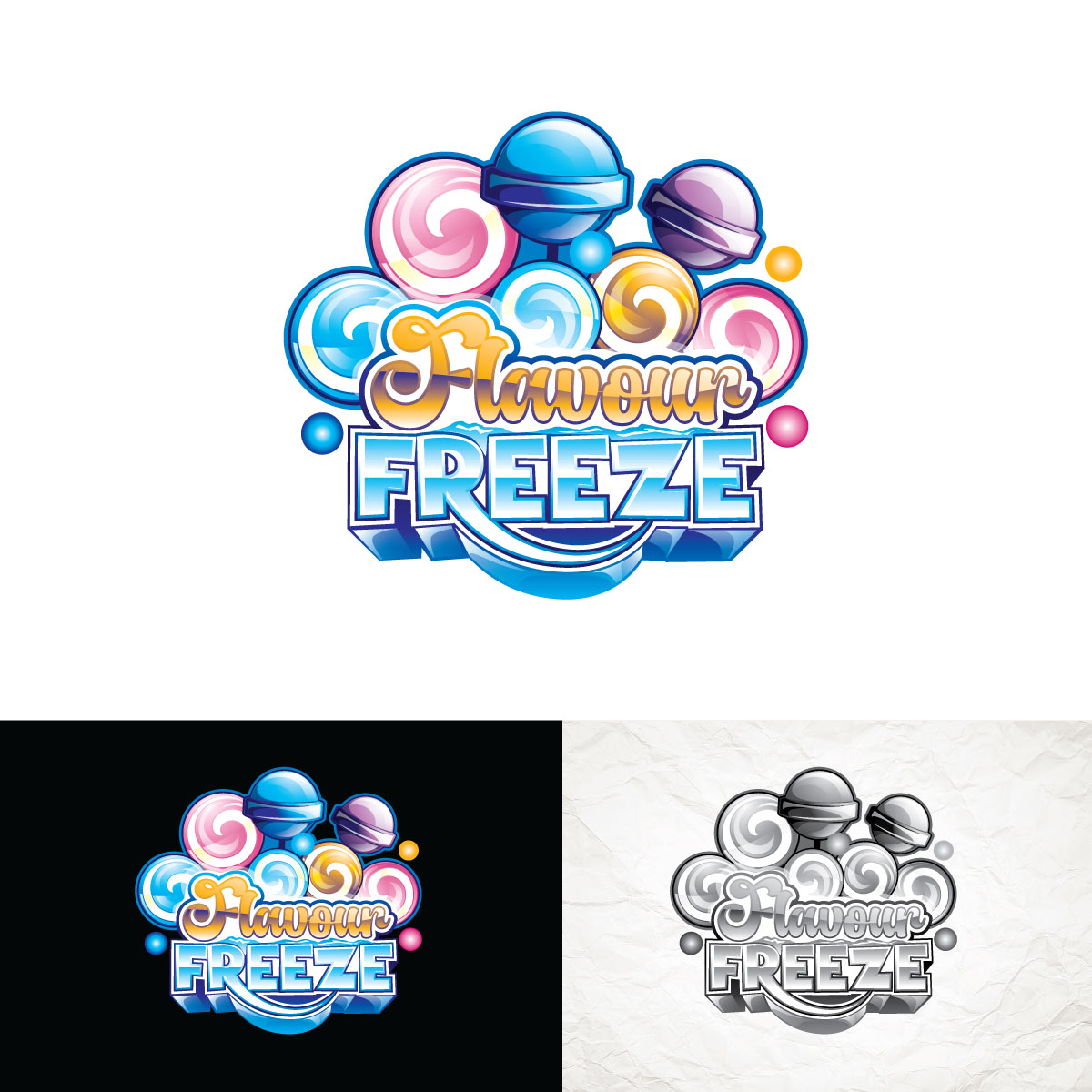 Conservative, Serious, Confectionary Logo Design for Flavour Freeze by ...