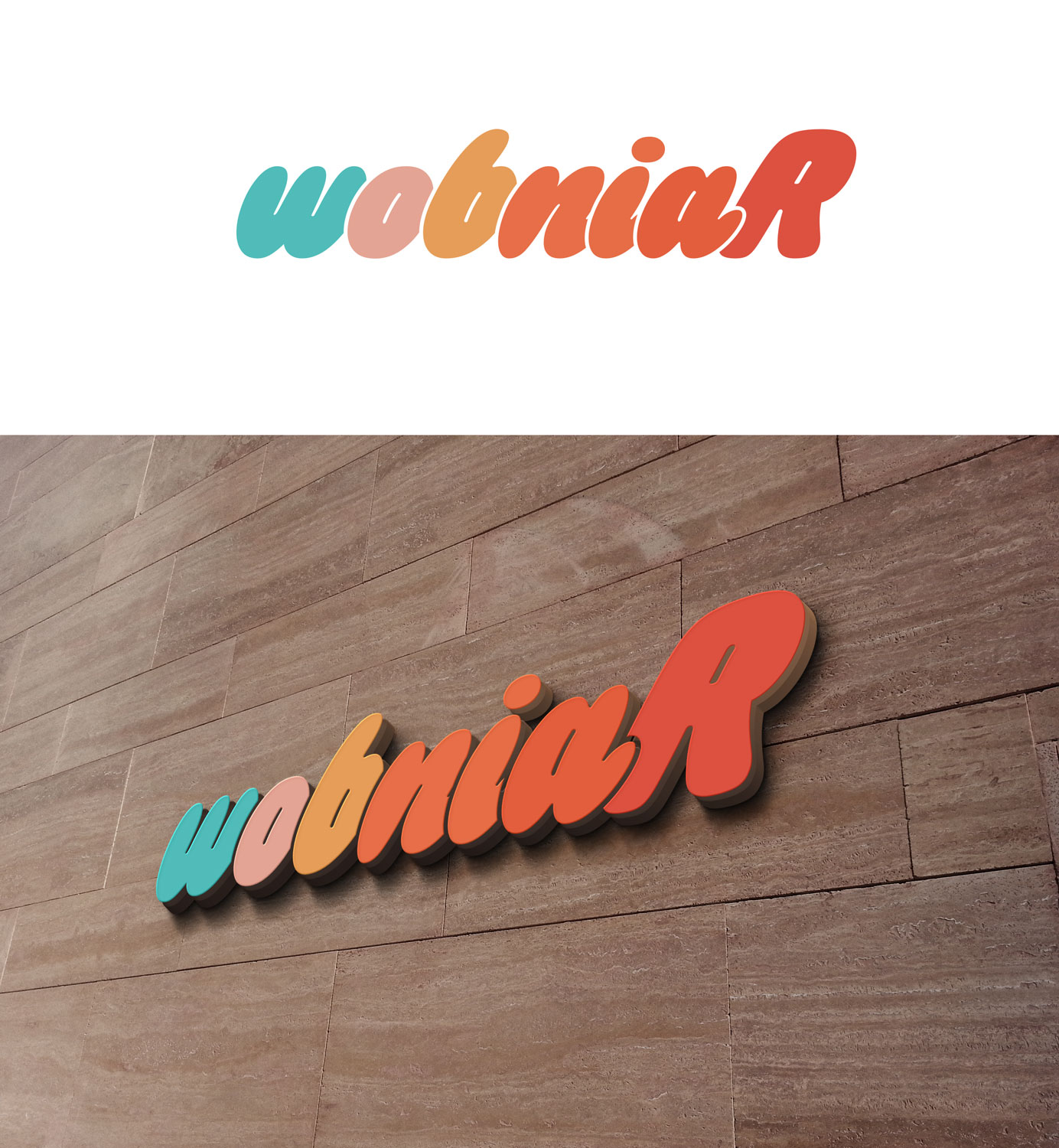 Colorful, Bold, Food Logo Design for wobniaR by wdesigner2 | Design #32732562