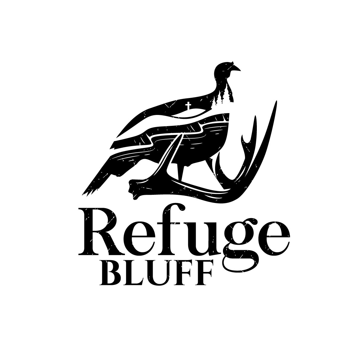 Conservative, Serious, Wildlife/ Hunting Resort Logo Design for Refuge ...