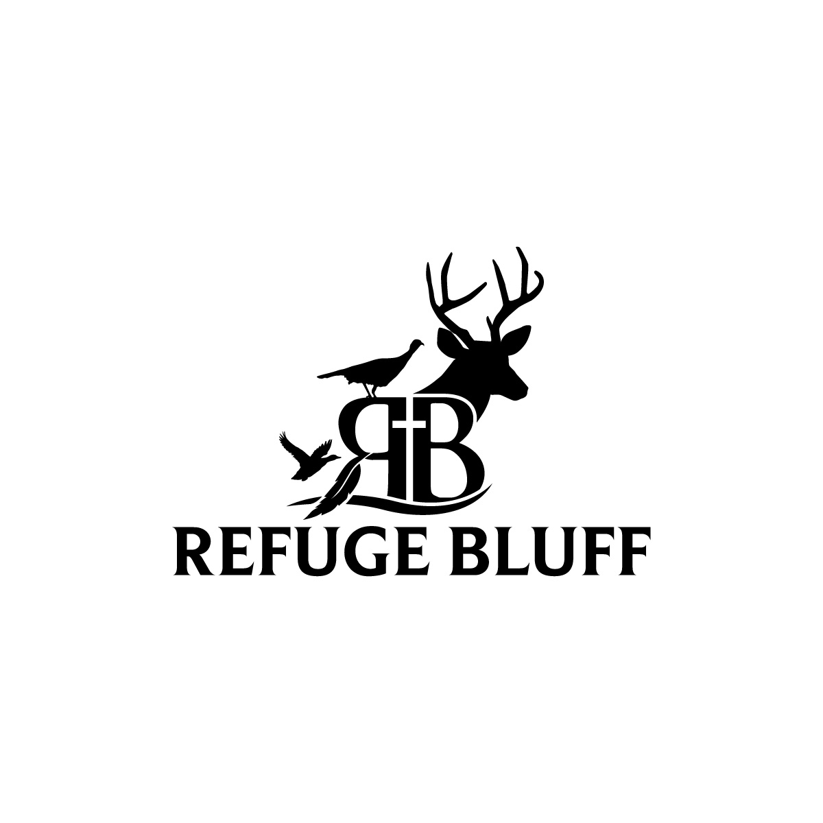 Conservative, Serious, Wildlife/ Hunting Resort Logo Design for Refuge ...