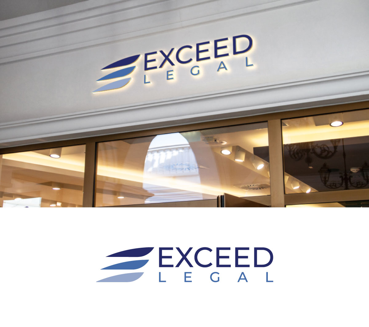 Logo Design for Exceed Legal or "exceed.legal" by AH-Design | Design ...