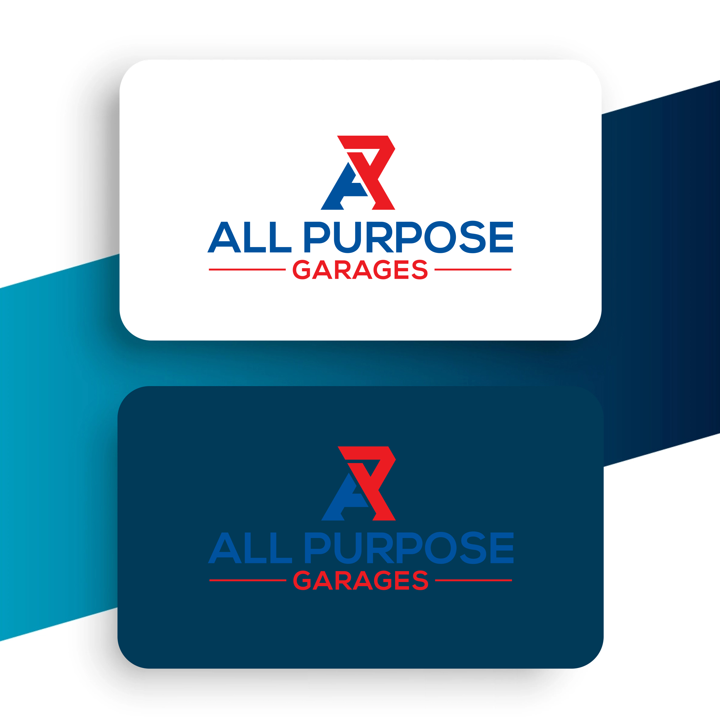 Masculine, Upmarket, Real Estate---Contractor Garages/Storage Logo ...