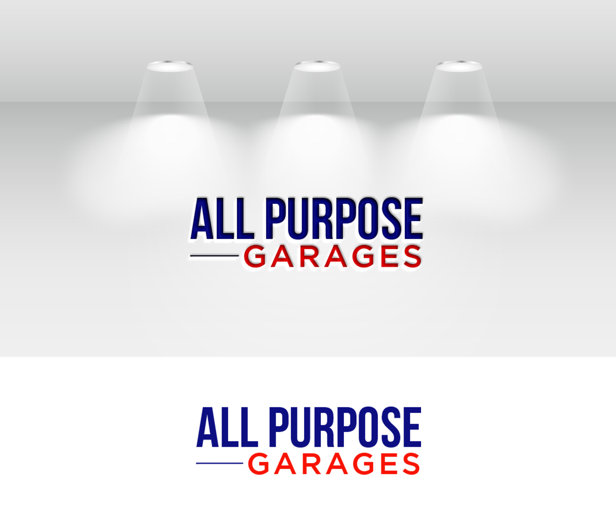 Masculine, Upmarket, Real Estate---Contractor Garages/Storage Logo ...