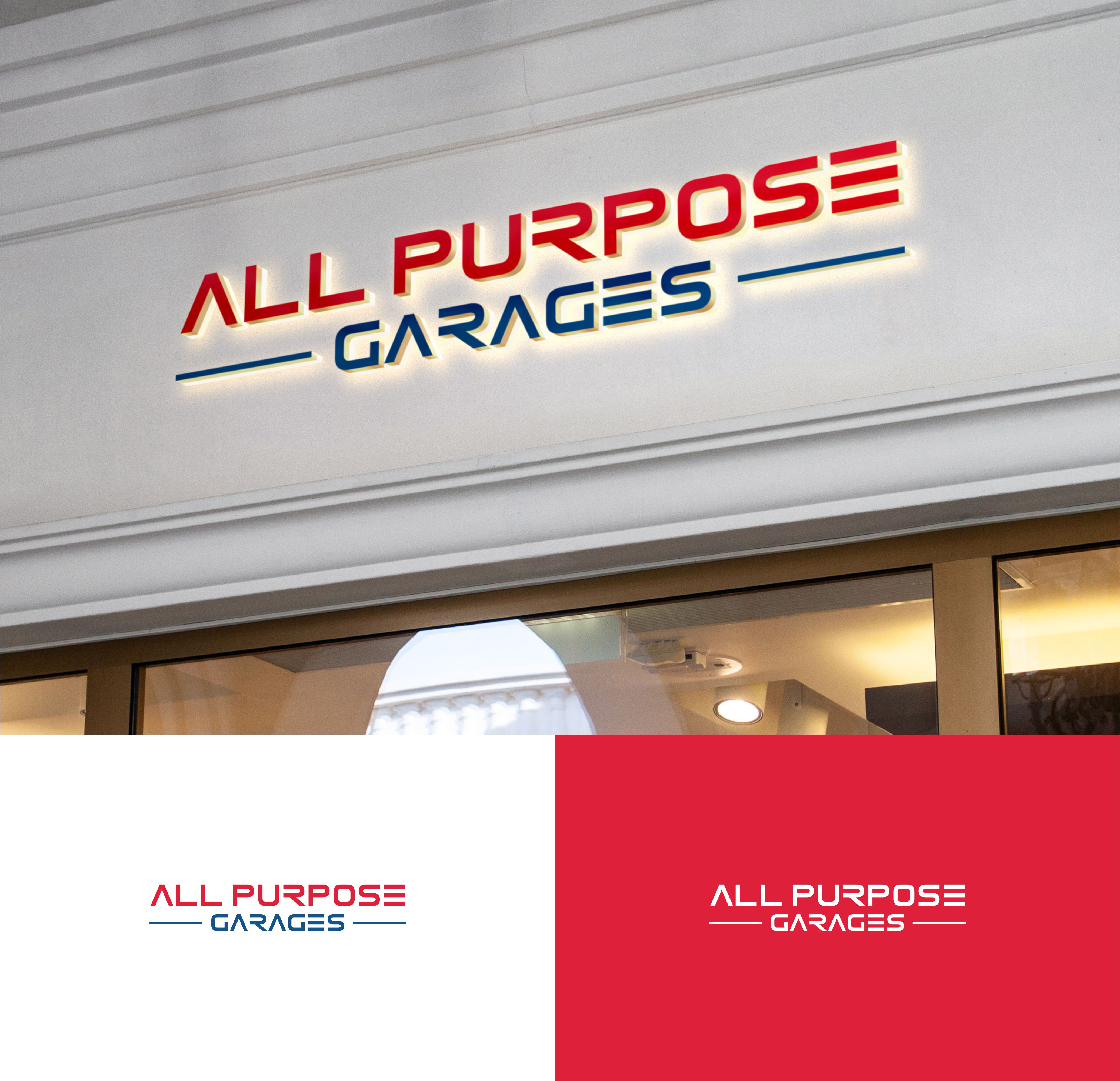 Masculine, Upmarket, Real Estate---Contractor Garages/Storage Logo ...