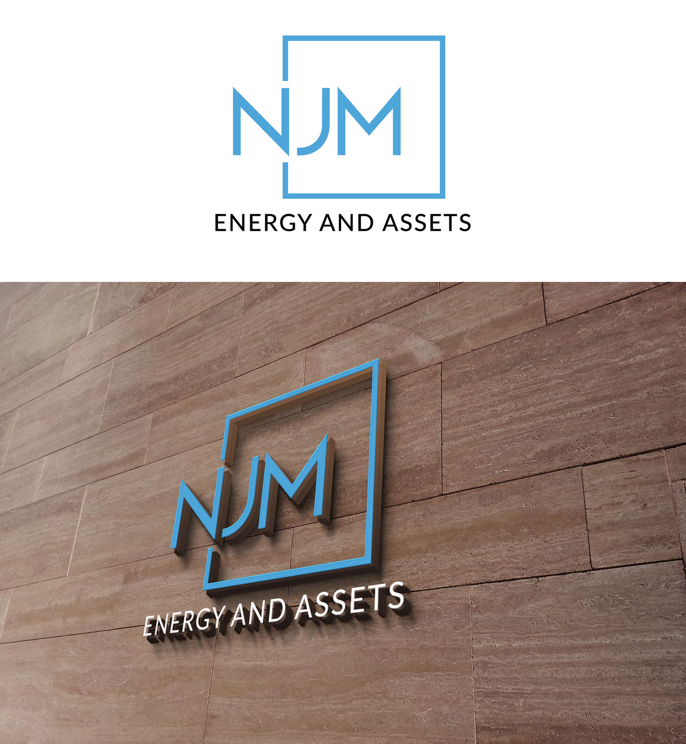 Serious, Modern, Renewable energy and utilisities Logo Design for NJM ...