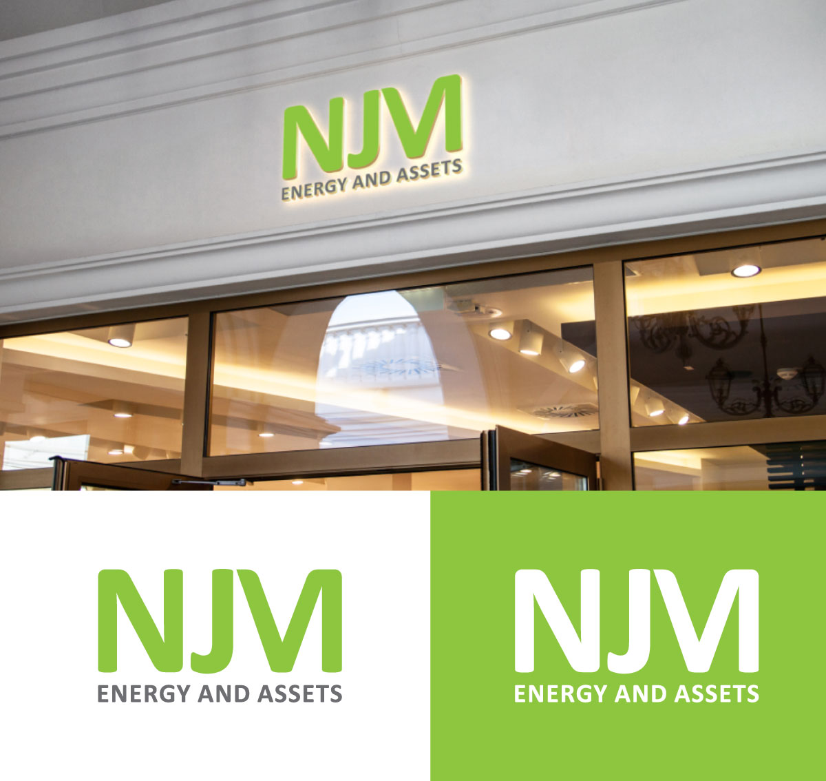 Serious, Modern, Renewable energy and utilisities Logo Design for NJM ...